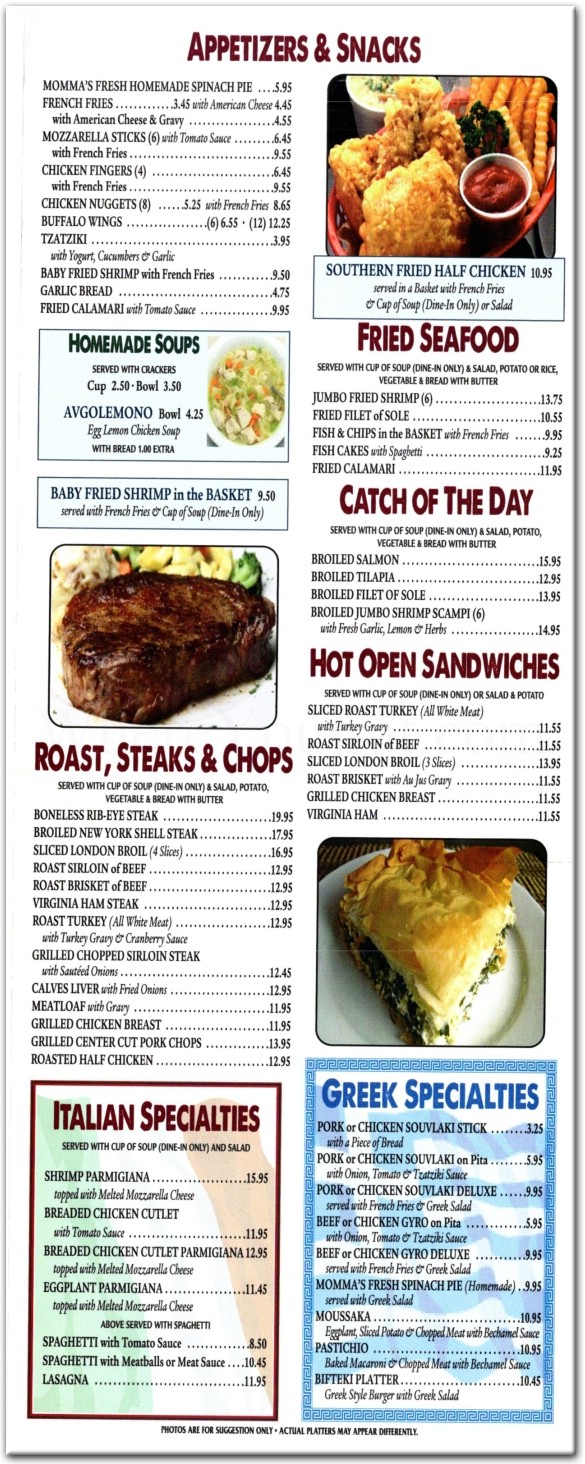 Gold Mine Cafe Restaurant in The Bronx / Official Menus & Photos