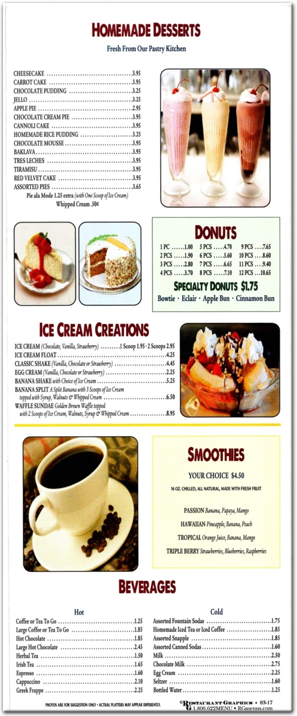 Gold Mine Cafe Restaurant in The Bronx / Official Menus & Photos