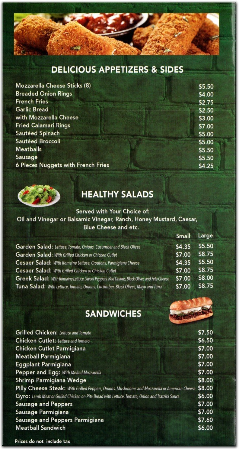 Peppino's Pizza Restaurant in The Bronx / Menus & Photos