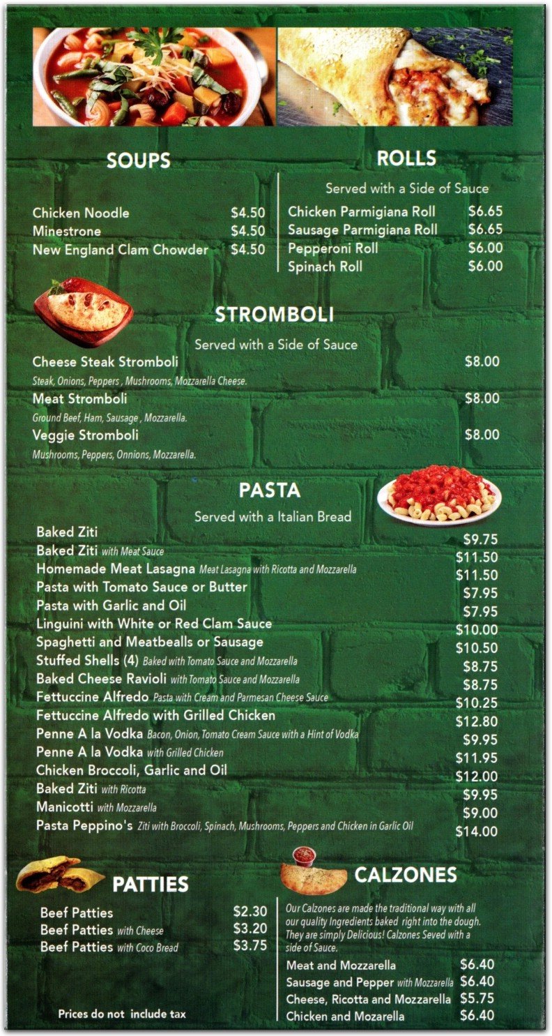Peppino's Pizza Restaurant in The Bronx / Menus & Photos