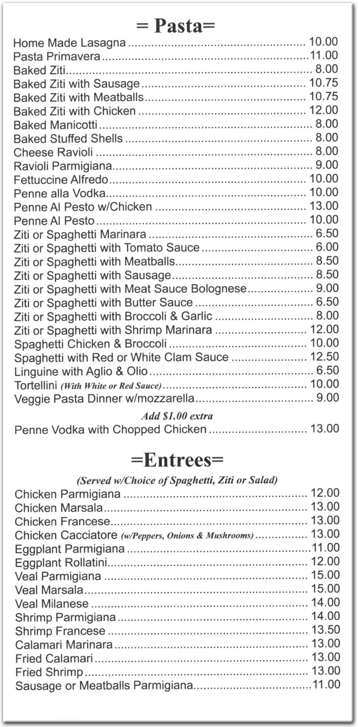 La Strada Restaurant in Brooklyn / Menus & Photos