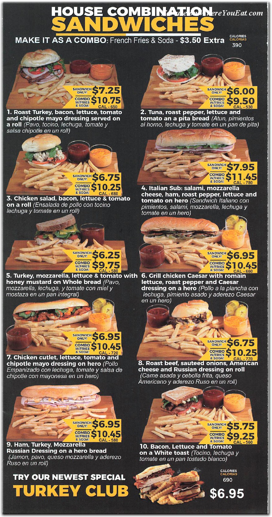 Cafe 2000 Restaurant in Queens / Menus & Photos