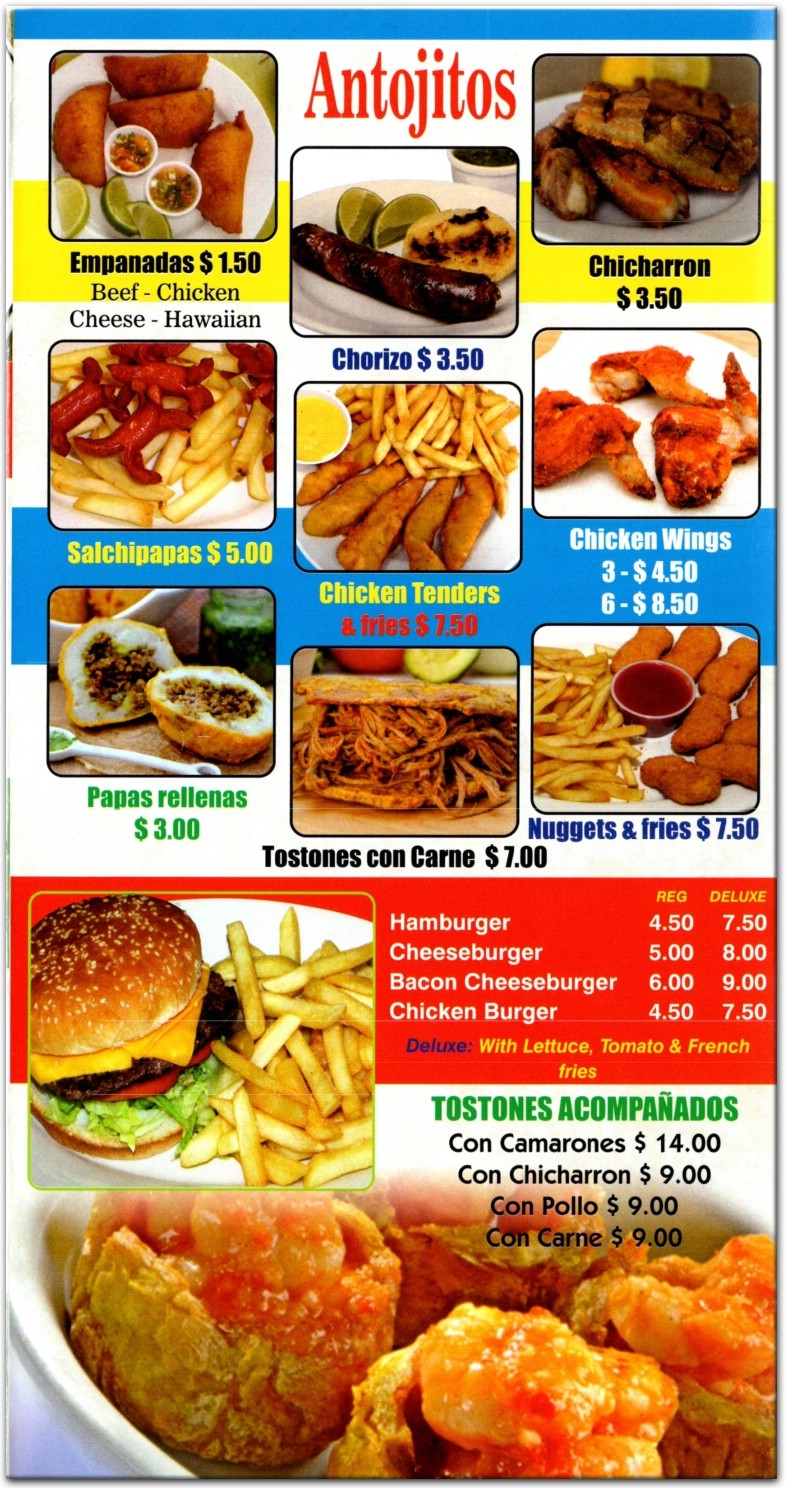 La Bonanza Bakery Restaurant in Queens / Official Menus & Photos