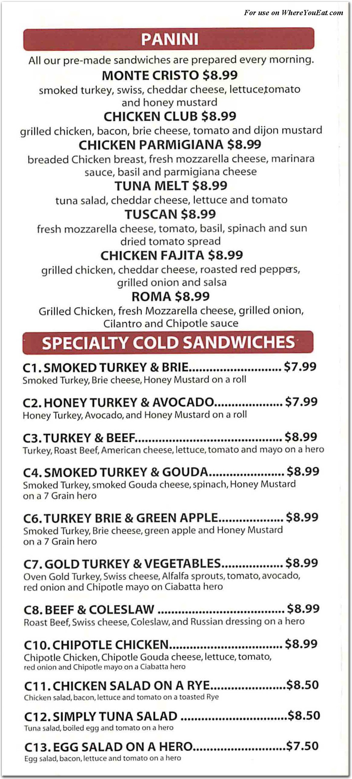 La Luna Cafe Restaurant In Queens Menus Photos