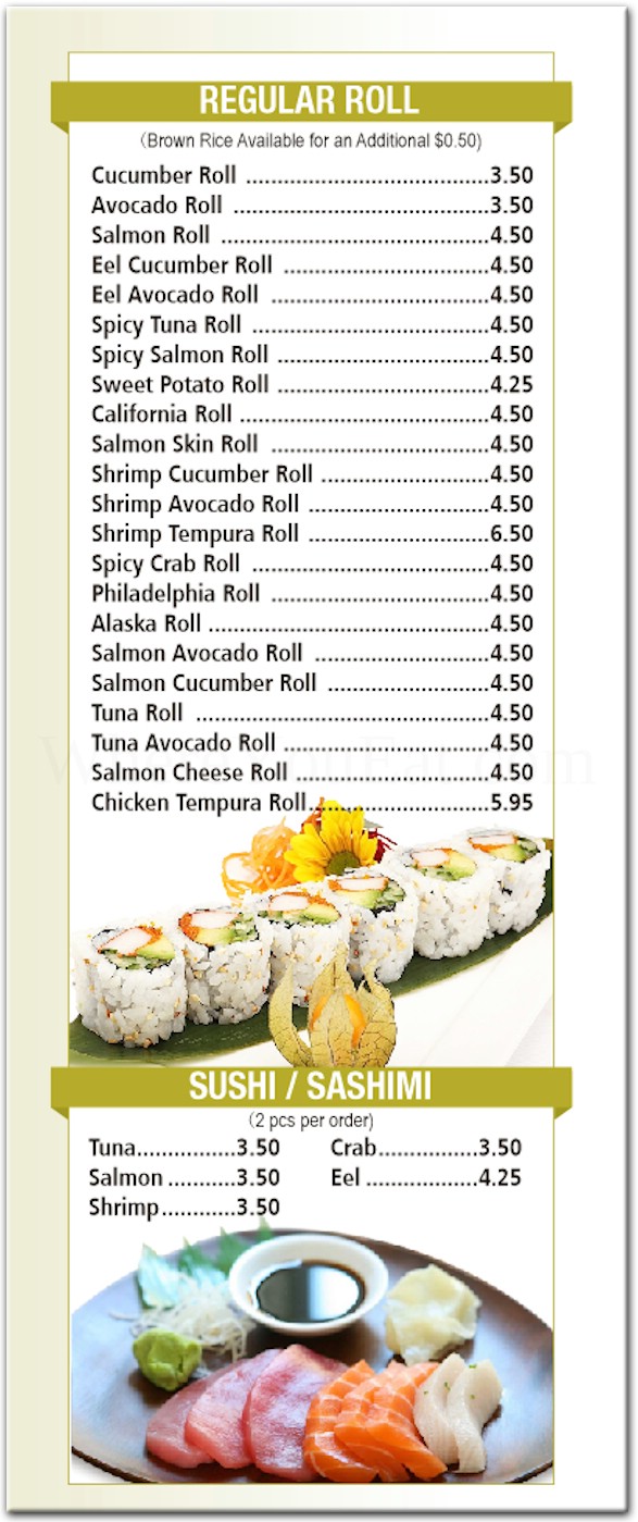 Mizumi Restaurant in Staten Island / Menus & Photos