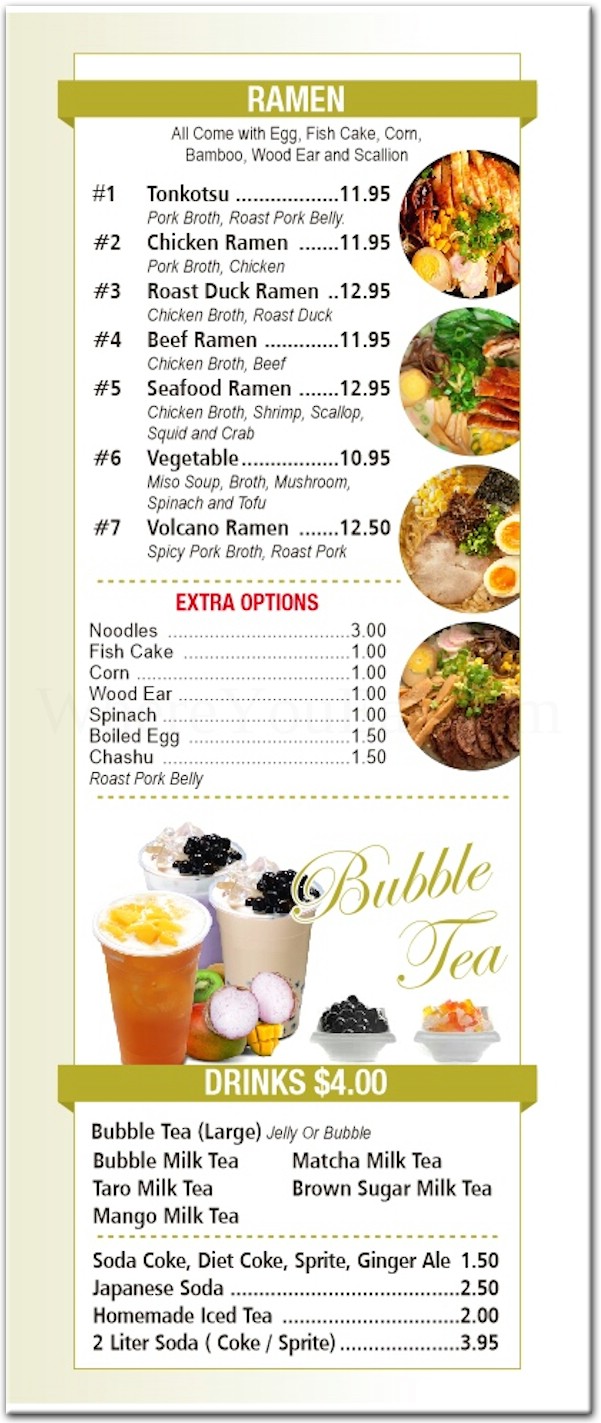 Mizumi Restaurant in Staten Island / Official Menus & Photos