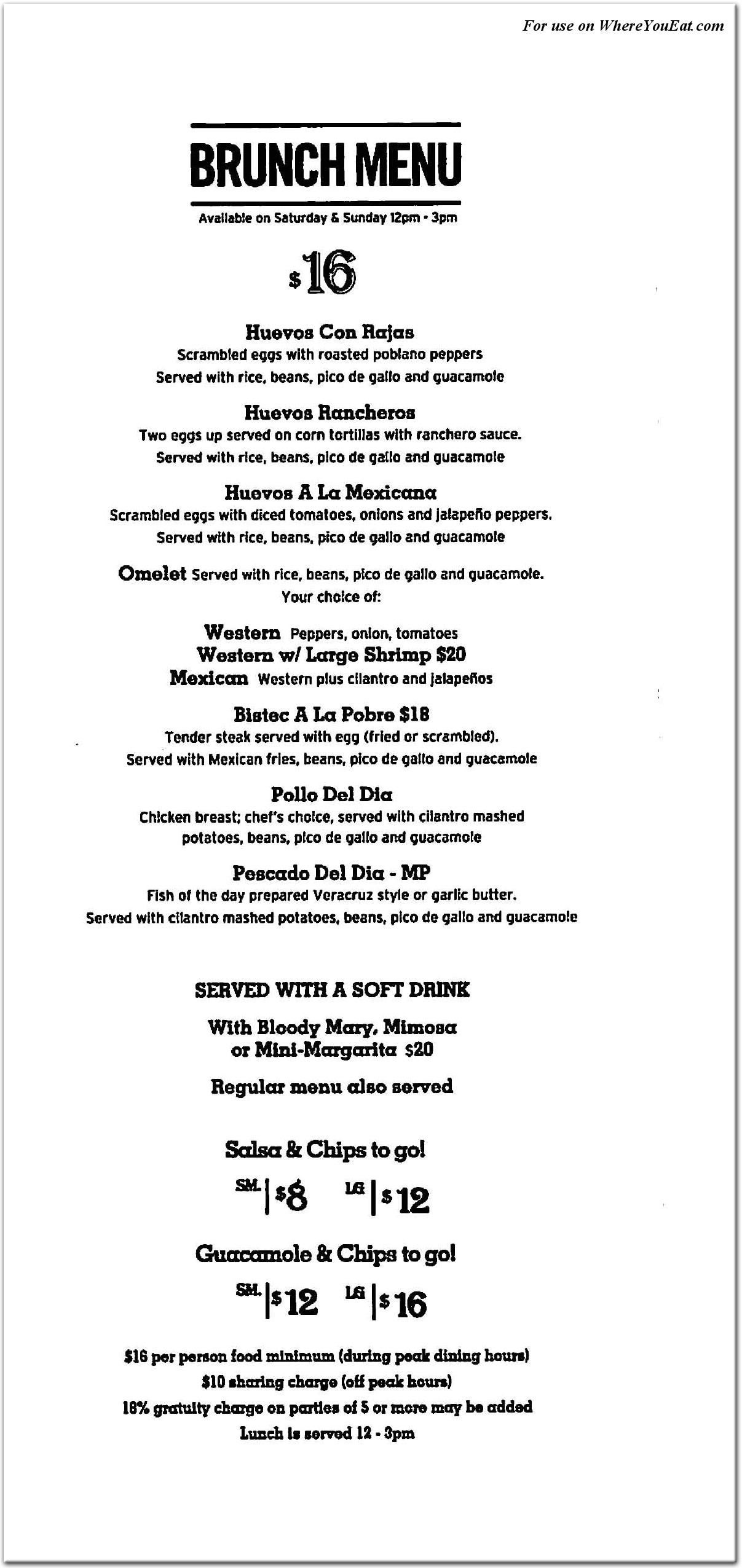 5 BURRO CAFE Restaurant in Queens / Menus & Photos