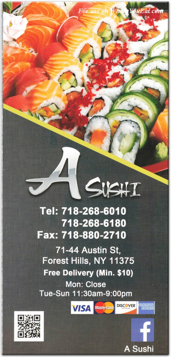 A Sushi Restaurant in Queens / Menus & Photos