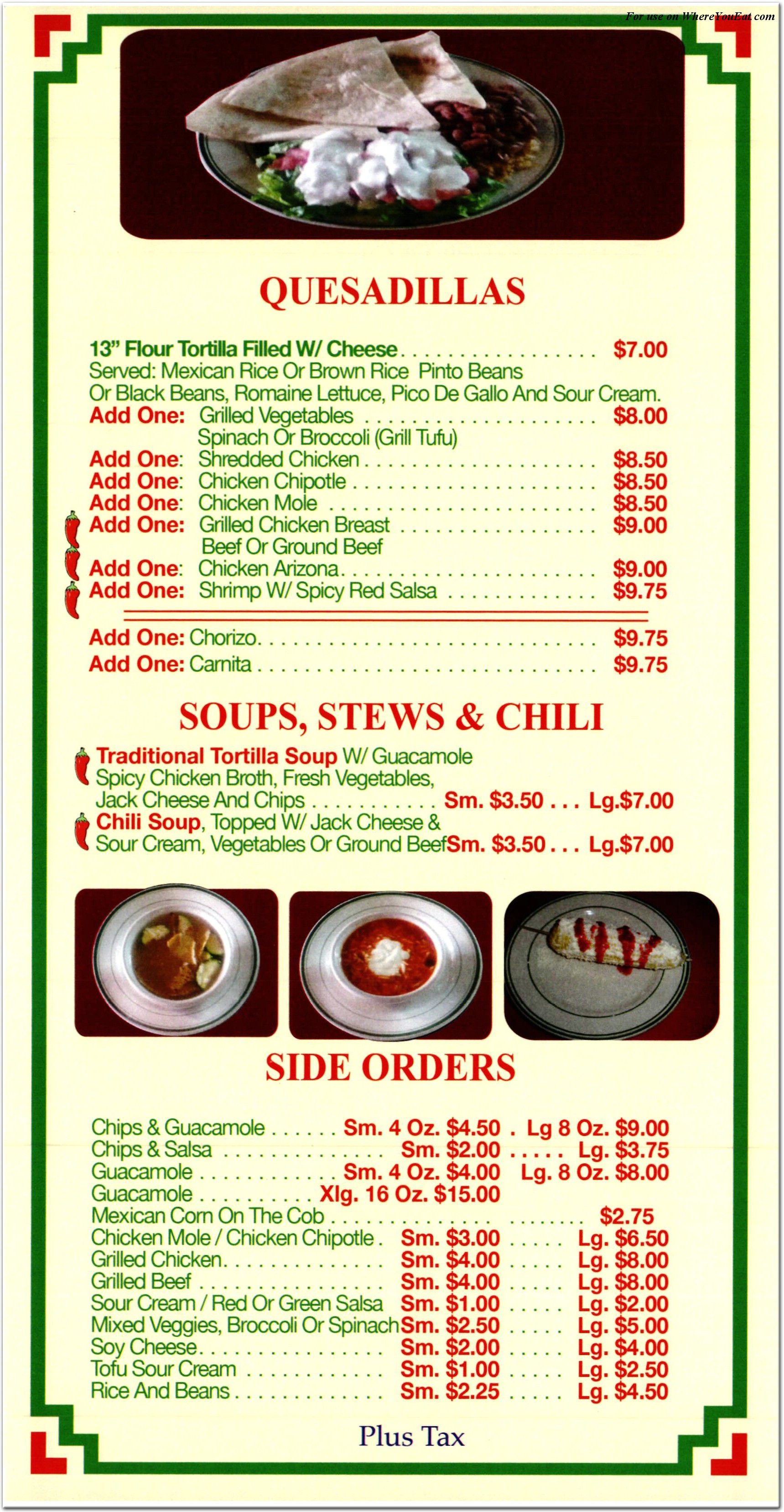 BORDER BURRITO Restaurant in Brooklyn / Menus & Photos