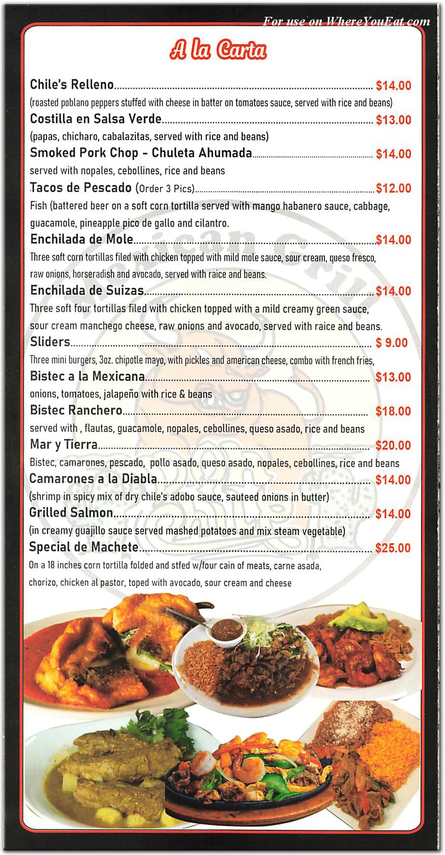 Don Chile Restaurant in The Bronx / Menus & Photos
