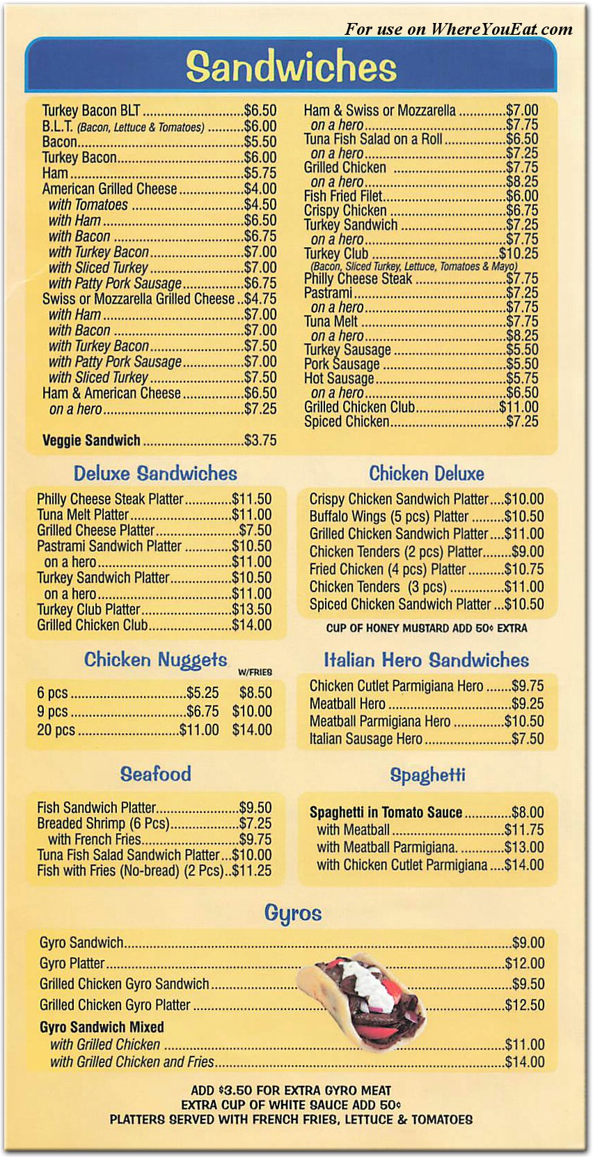 JIMBO'S HAMBURGER Restaurant in The Bronx / Official Menus & Photos