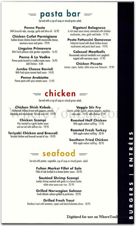 City Diner Restaurant in NY 10024 / Menus & Photos