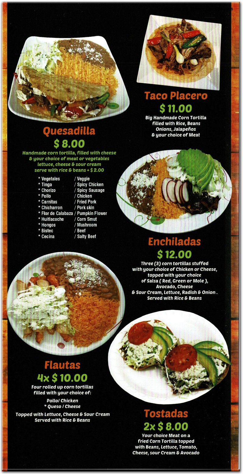 El Palenque Restaurant in Brooklyn / Official Menus & Photos