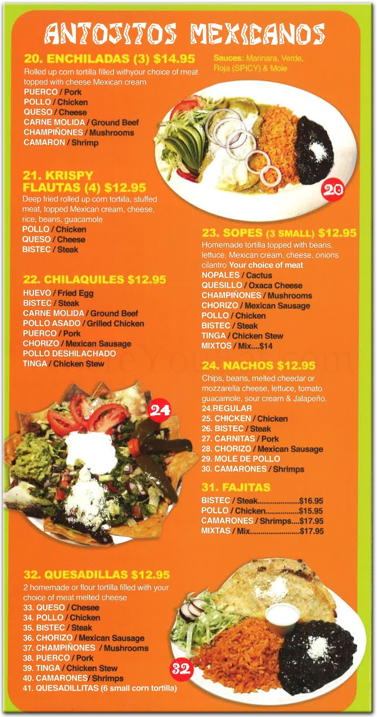 Mr Burrito Loco Restaurant in Queens / Menus & Photos