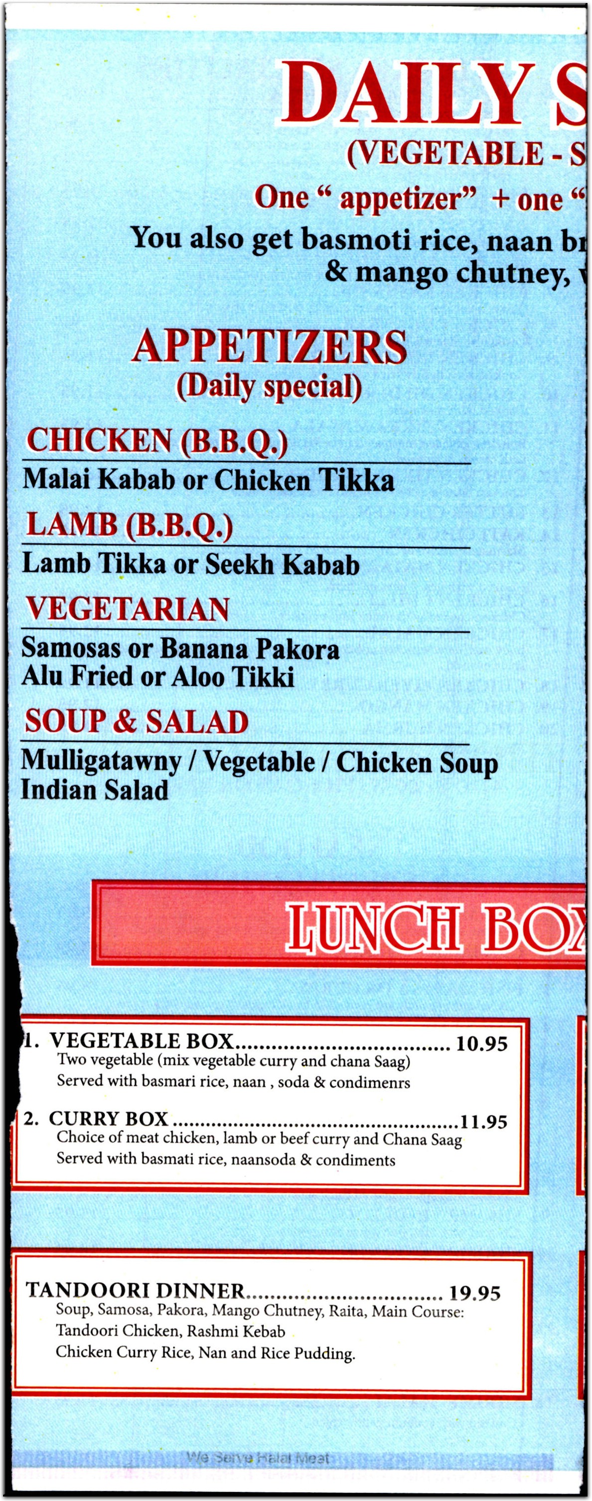 Bombay Masala Restaurant in Brooklyn / Official Menus & Photos