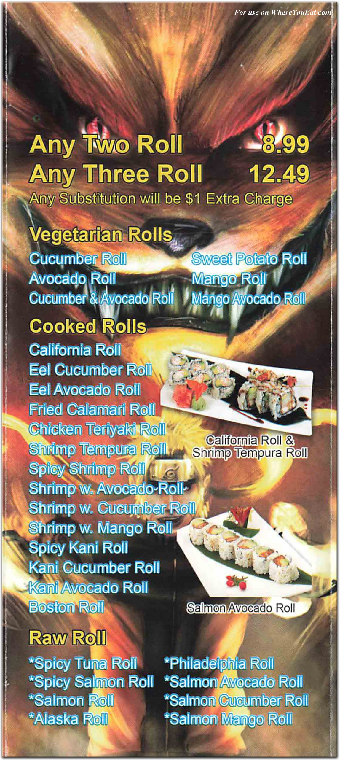 Ninja Japan Teriyaki & Sushi Restaurant in Queens / Menus & Photos