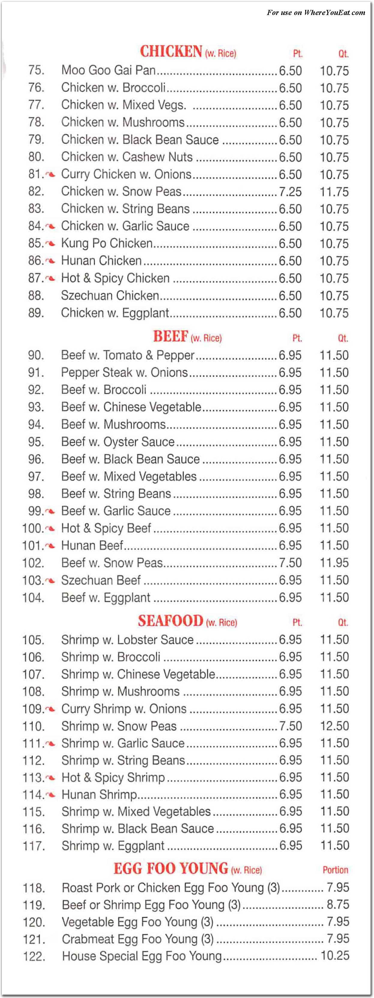 China Fun Restaurant in Queens / Menus & Photos