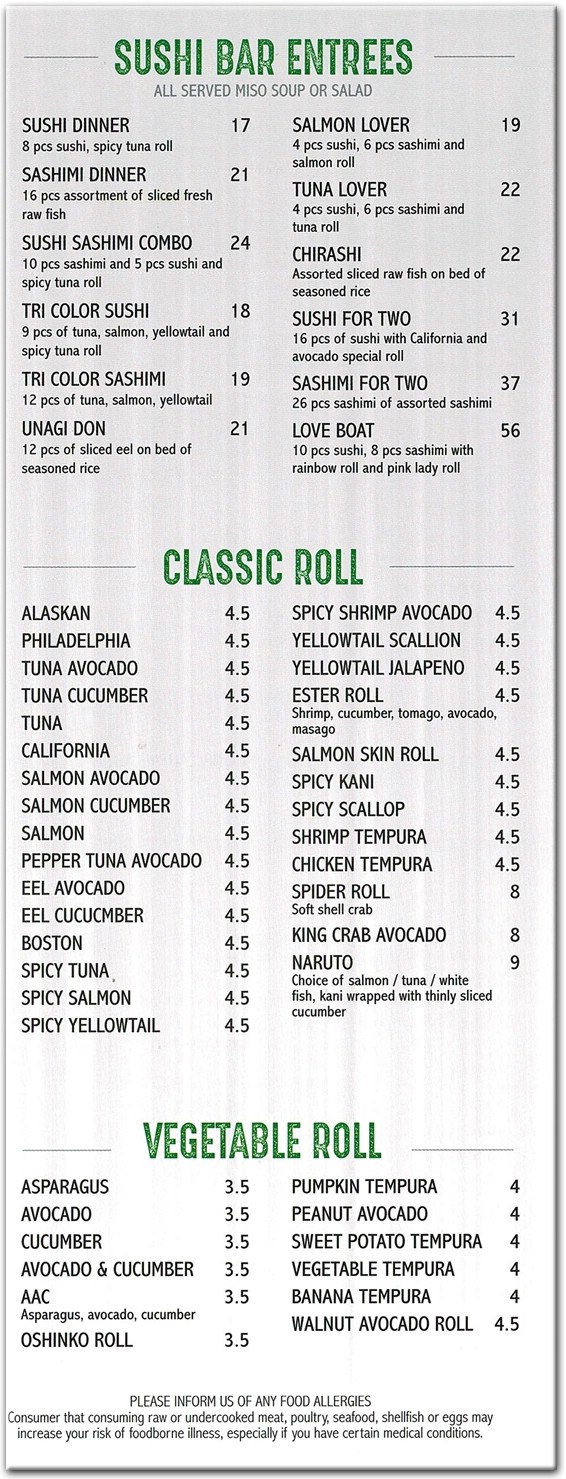 Salmon Sushi Restaurant in Staten Island / Official Menus & Photos
