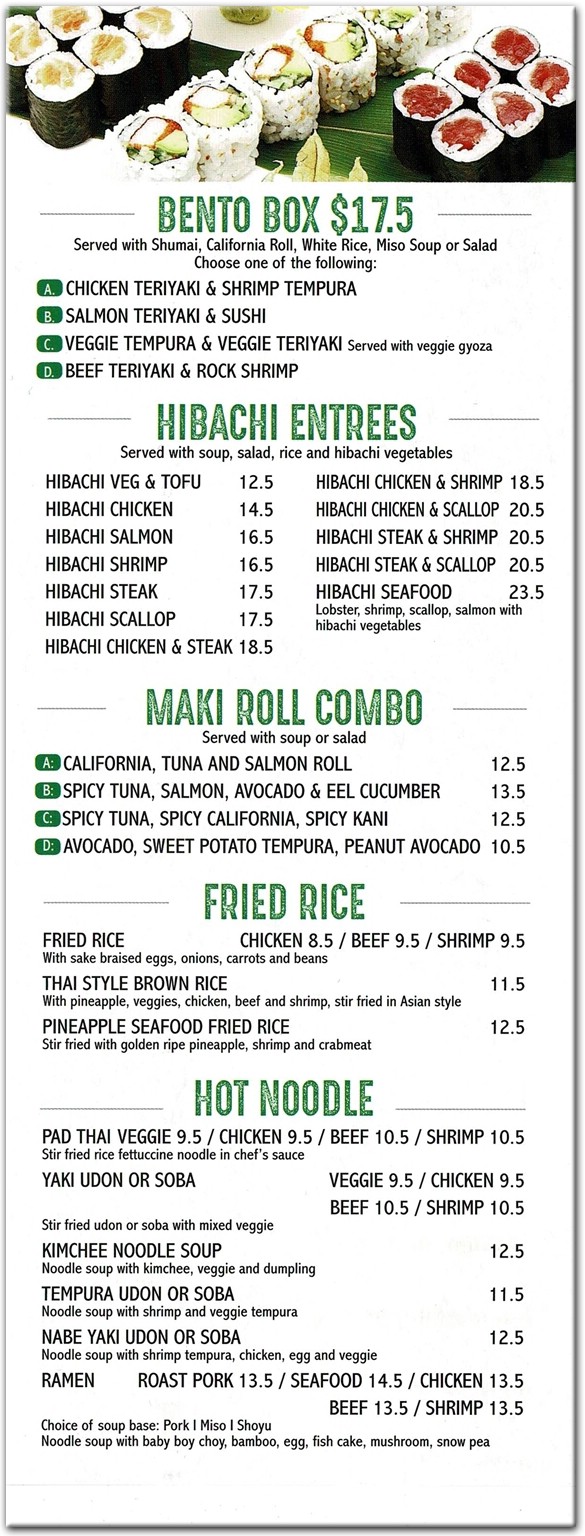 Salmon Sushi Restaurant in Staten Island / Official Menus & Photos