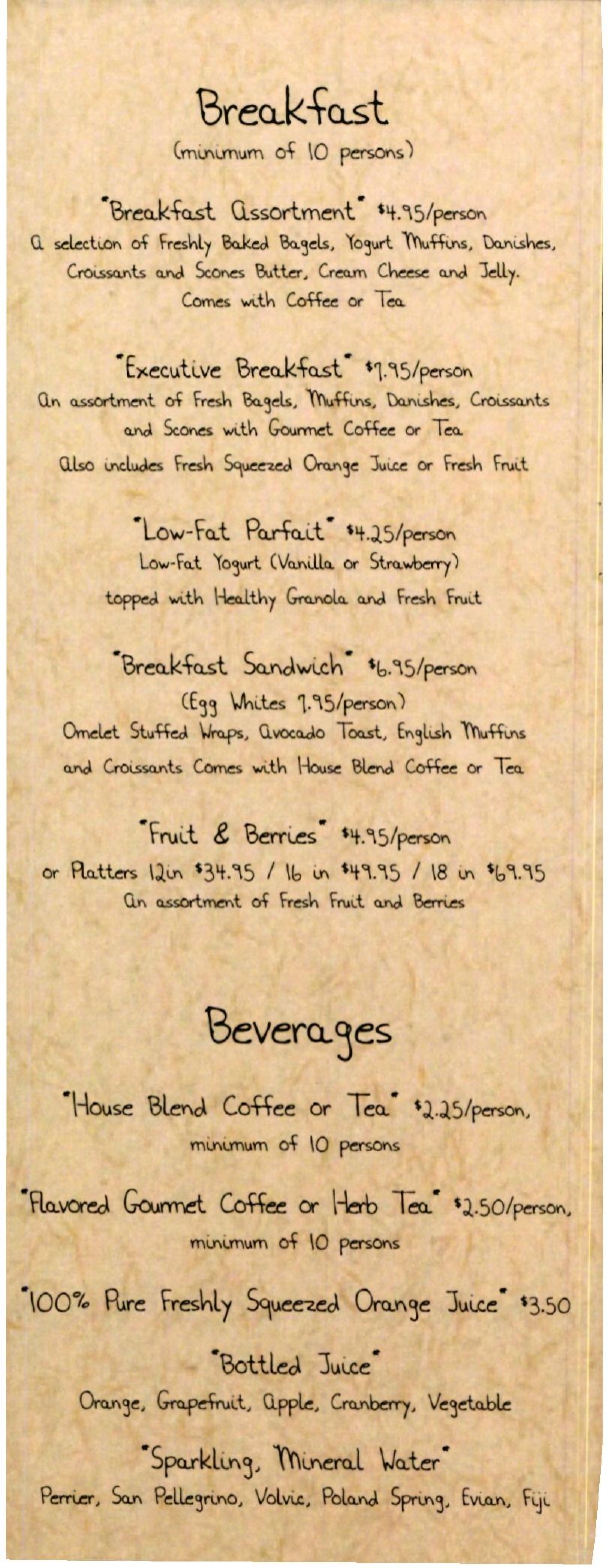 Sunac Fancy Food Restaurant in Manhattan / Menus & Photos