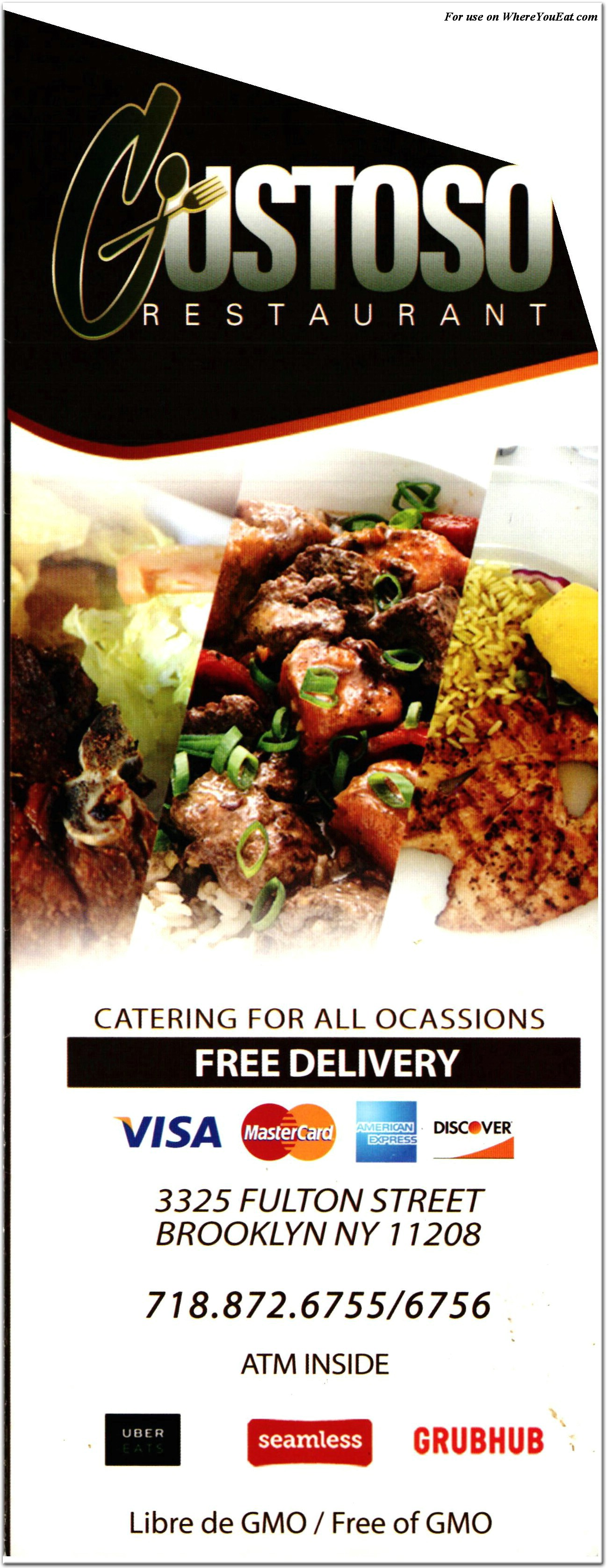 Gustoso Restaurant in Brooklyn / Menus & Photos