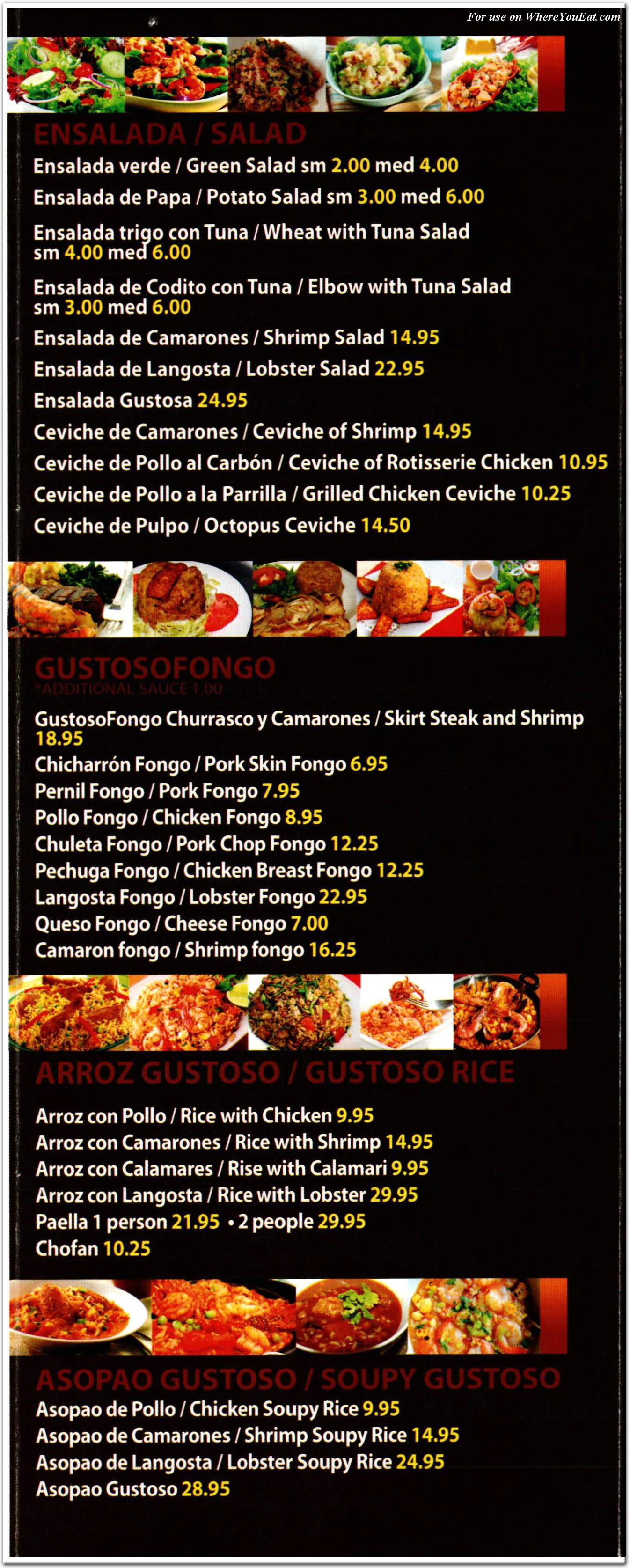 Gustoso Restaurant in Brooklyn / Menus & Photos