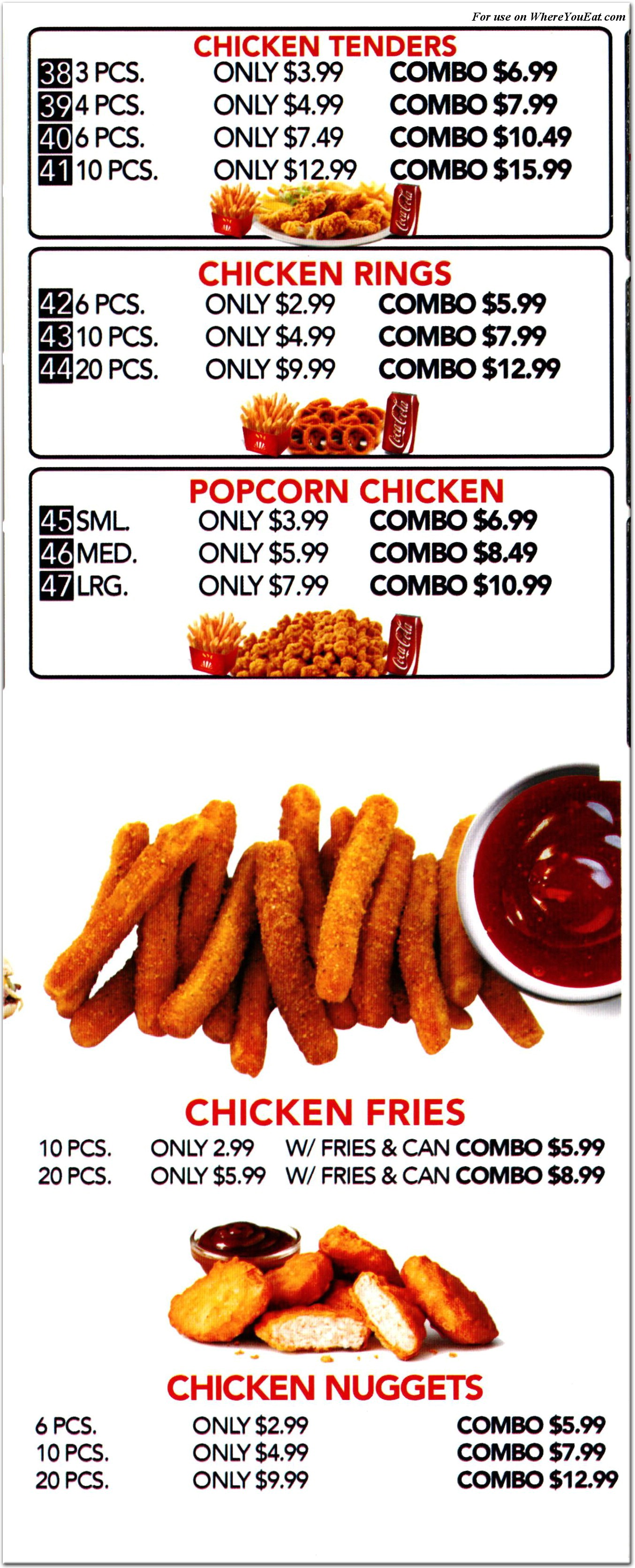 NYC Famous Chicken Restaurant in Brooklyn / Menus & Photos