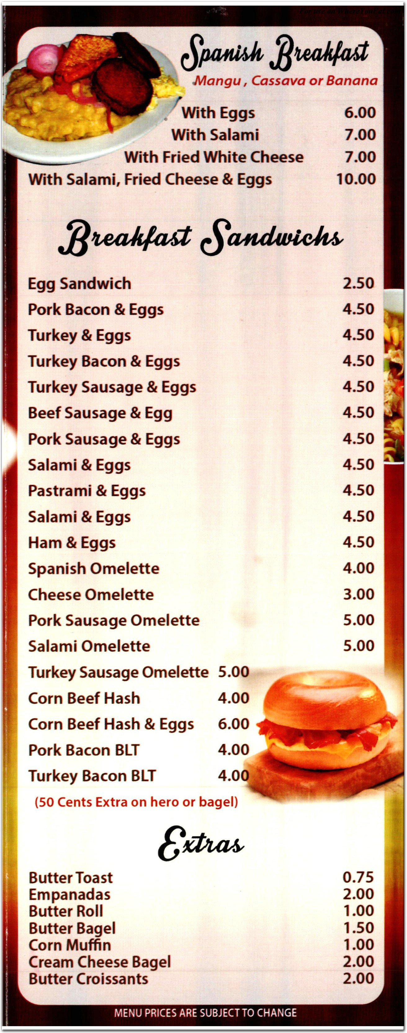 P&C COFFEE SHOP RESTAURANT Restaurant in Brooklyn / Menus & Photos