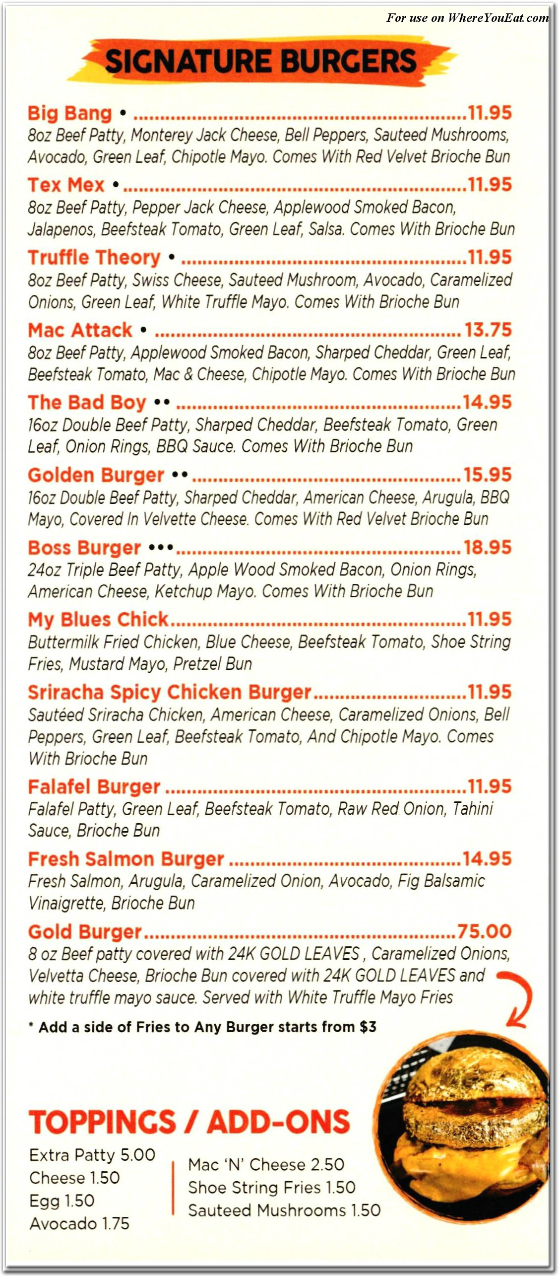 KX Burger & Beyond Restaurant in Queens / Menus & Photos