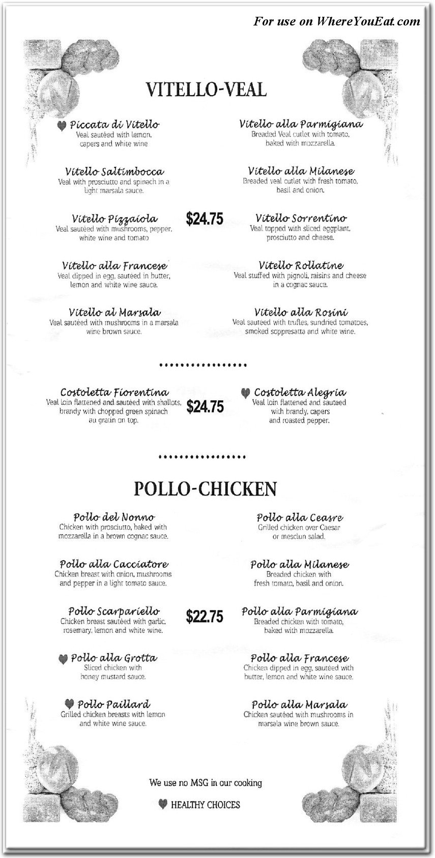 La Grotta Restaurant In Queens Menus Photos La Grotta Restaurant In Queens Menus Photos