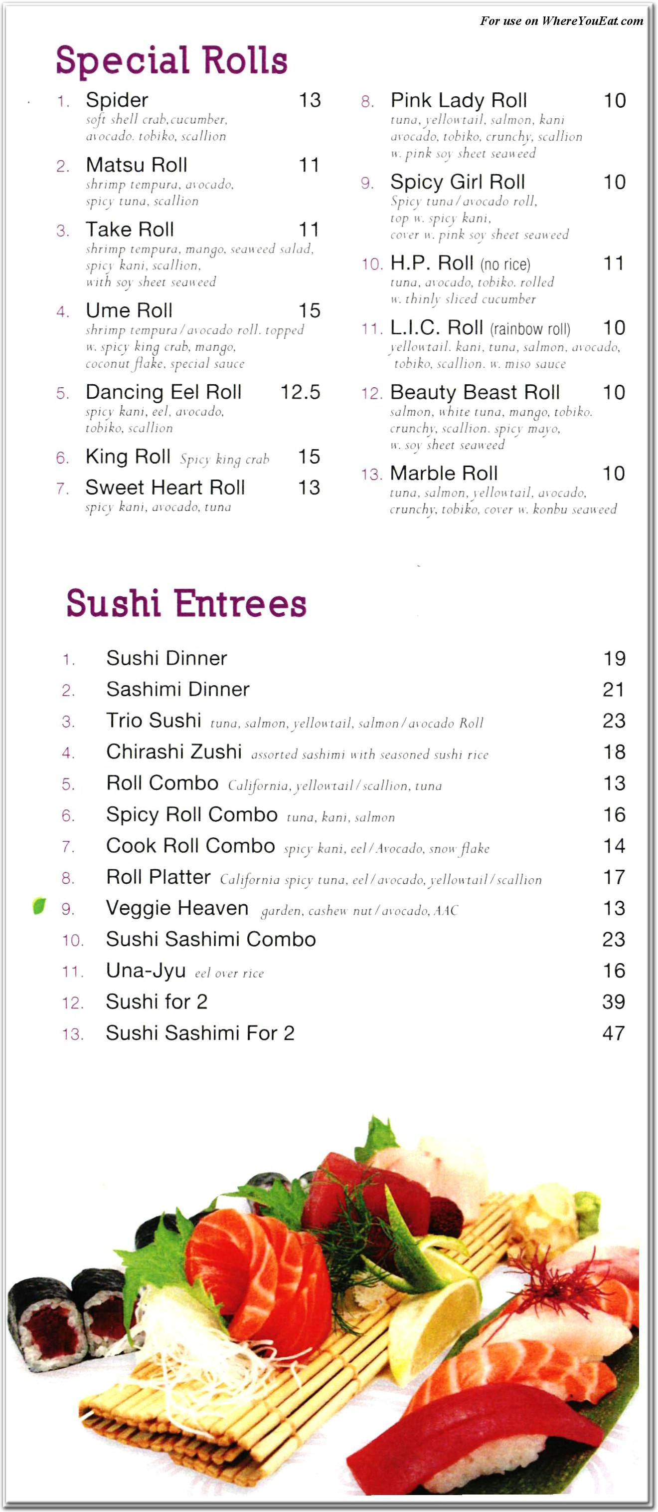 Murasaki Restaurant in Queens / Menus & Photos