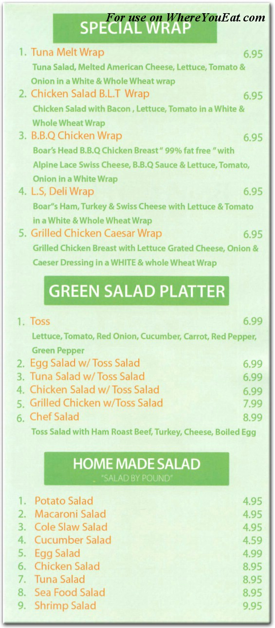 New Polo Deli & Grocery Restaurant in Queens / Menus & Photos