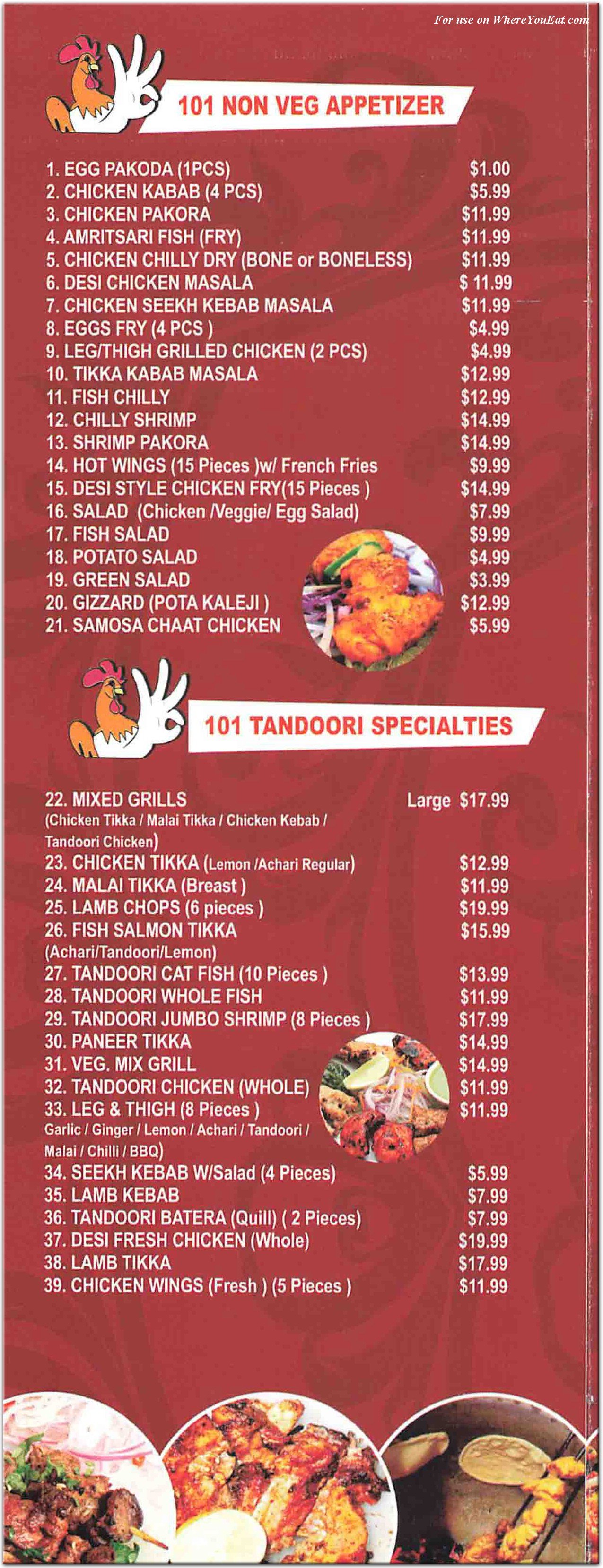 101 Meat Shop Restaurant in Queens / Menus & Photos