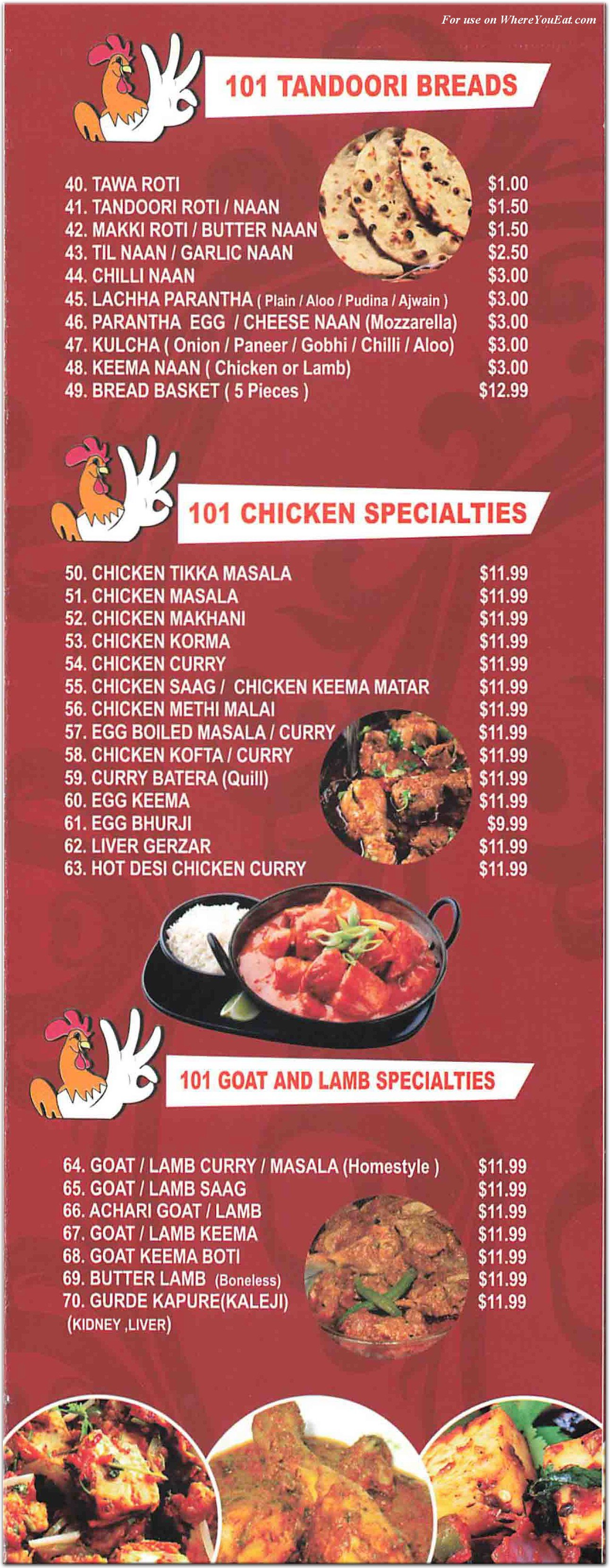 101 Meat Shop Restaurant in Queens / Menus & Photos