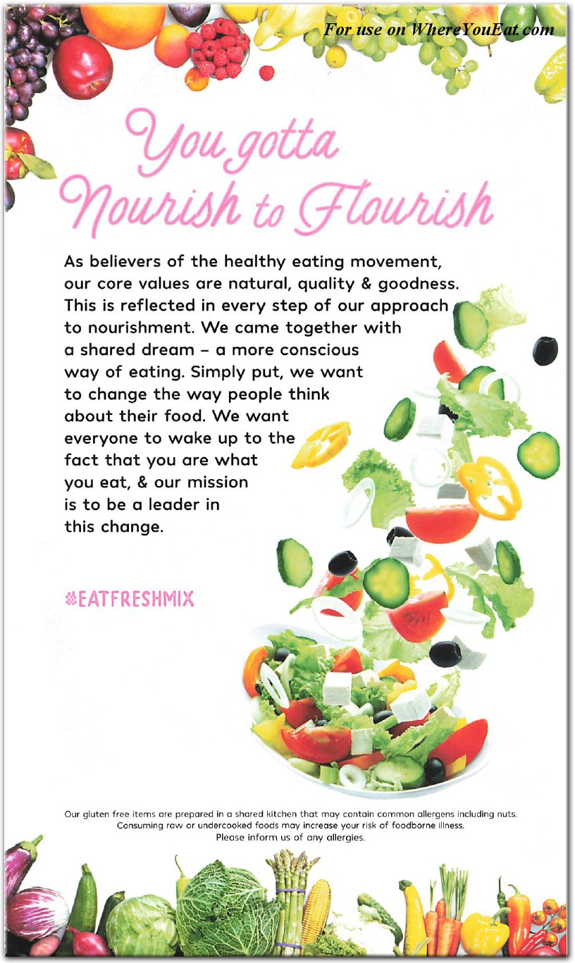 Freshmix Restaurant in Queens / Menus & Photos