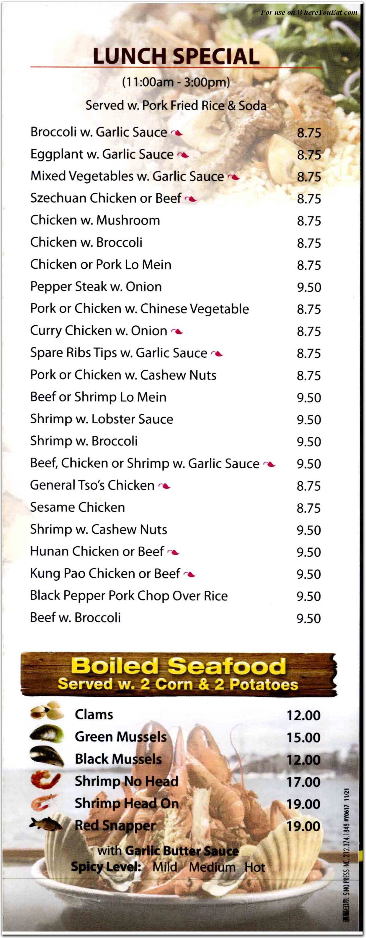 Yummy Kitchen Restaurant in Queens / Official Menus & Photos