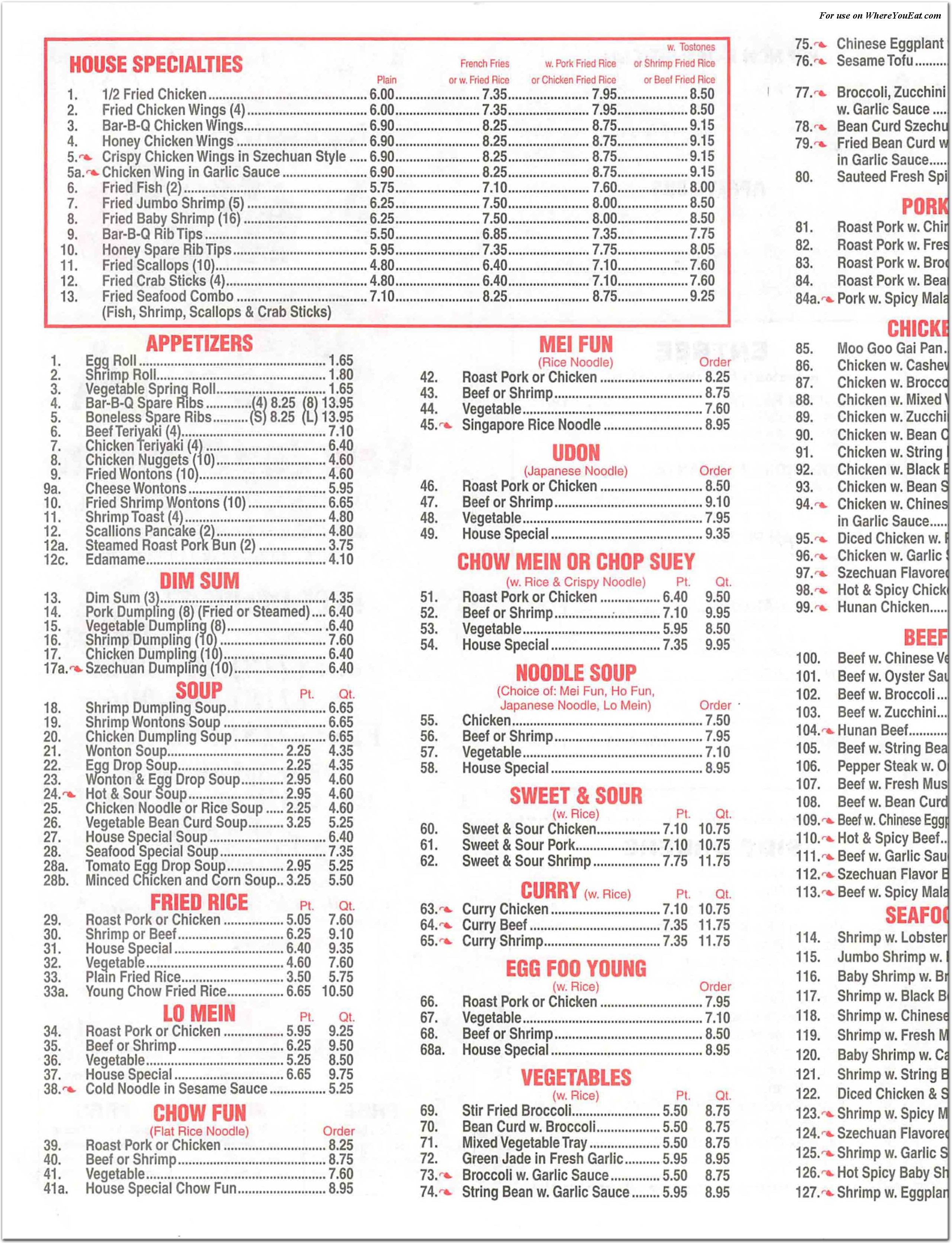 New Joy Kitchen Restaurant in Queens / Menus & Photos