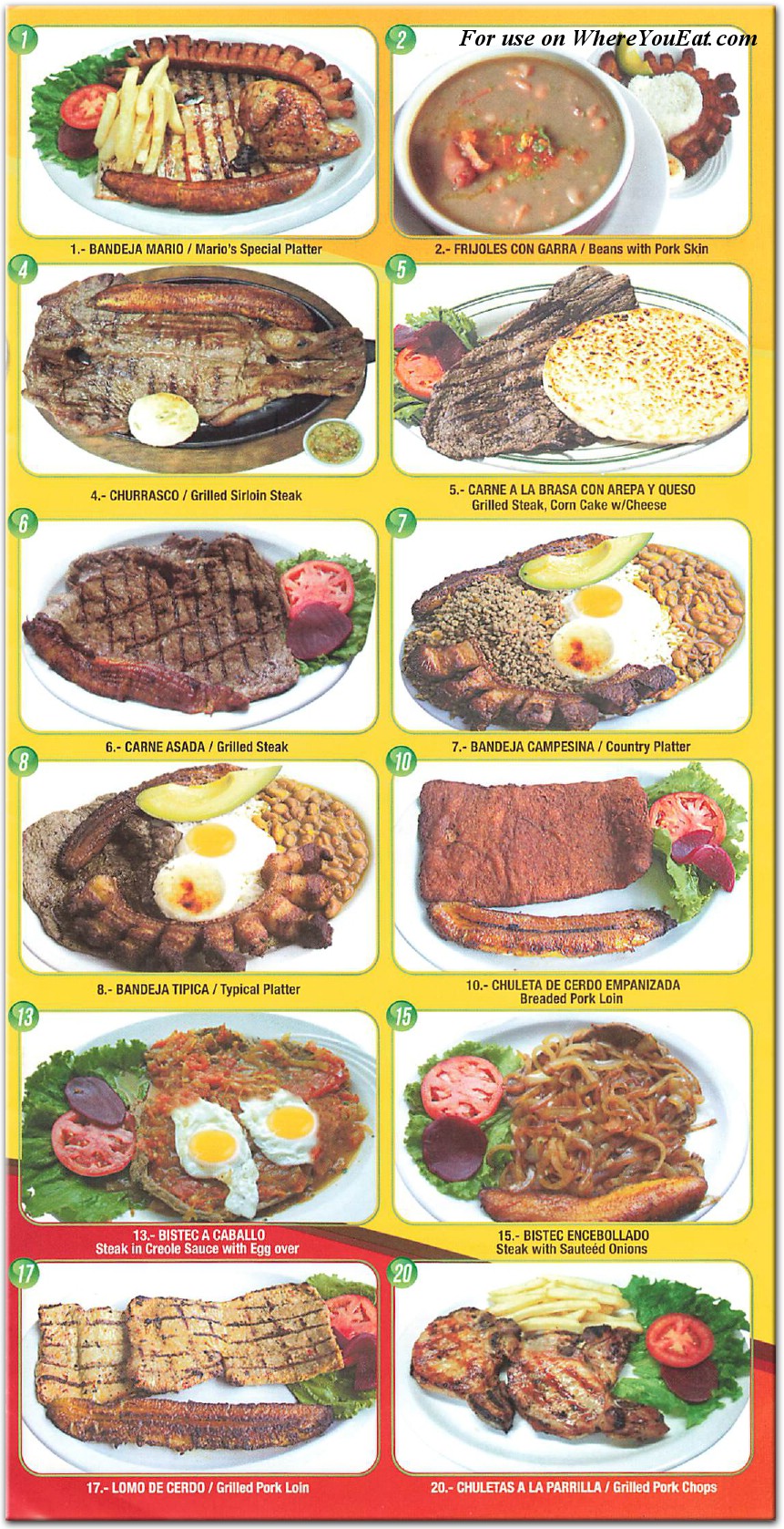 Pollos A La Brasa Mario Restaurant in Queens / Menus & Photos