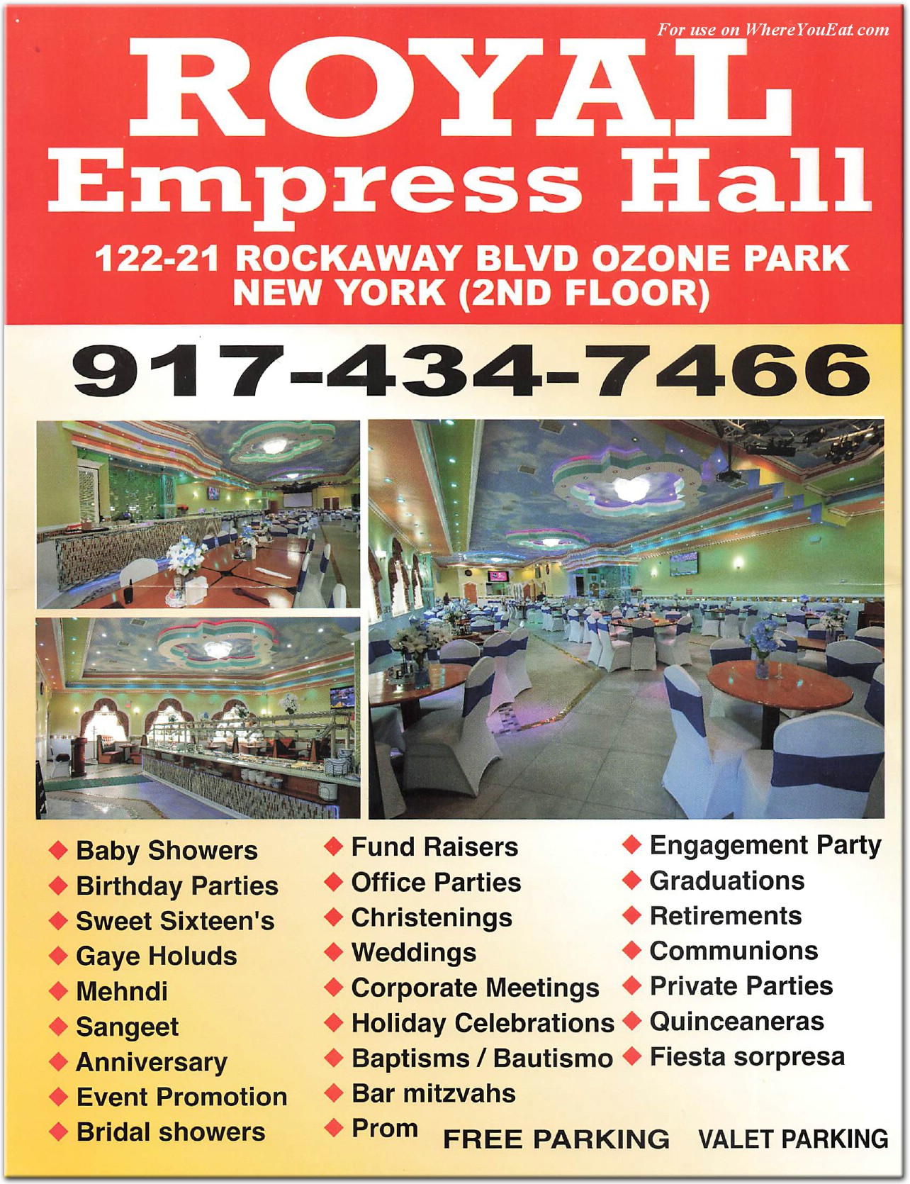 Rockaway Halal Buffet Restaurant in Queens / Menus & Photos