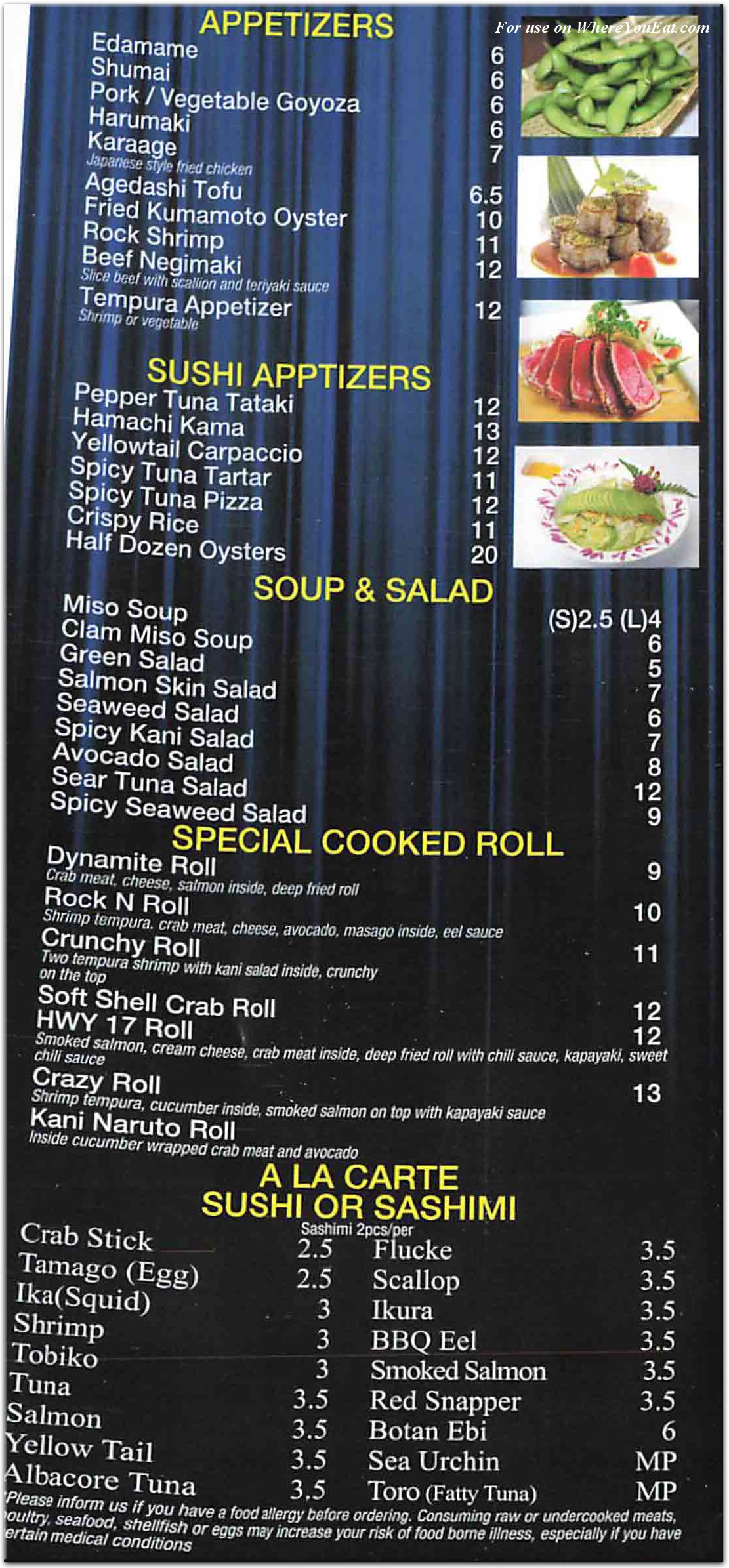 Sake Kawa Restaurant in Queens / Menus & Photos