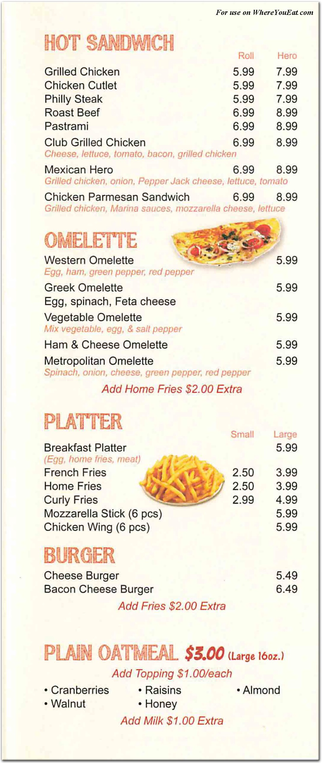 Stop & Go Deli Convenience Restaurant in Queens / Menus & Photos