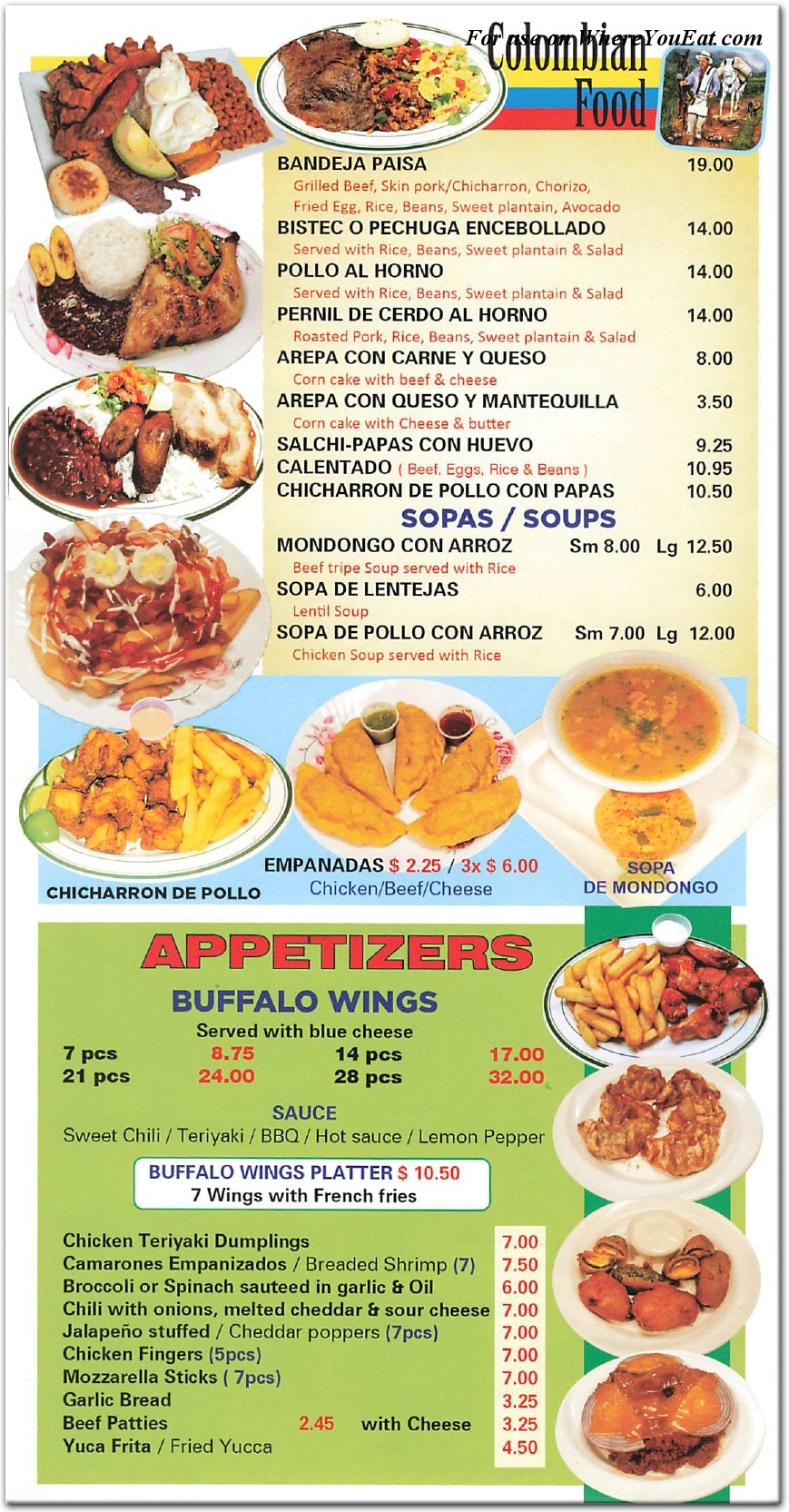 Taco City Cuisine Restaurant in Queens / Menus & Photos