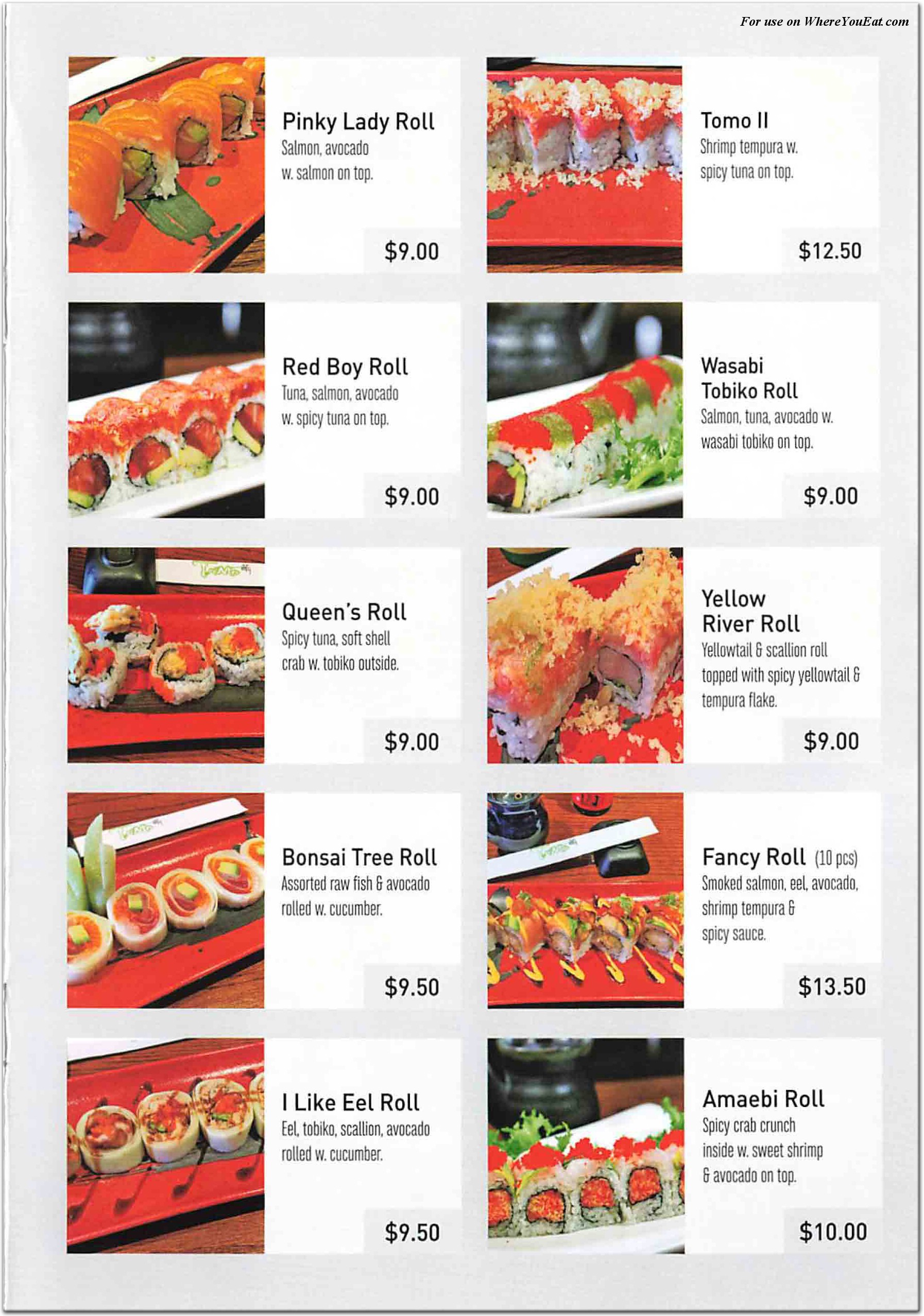 Tomo Restaurant in Queens / Menus & Photos