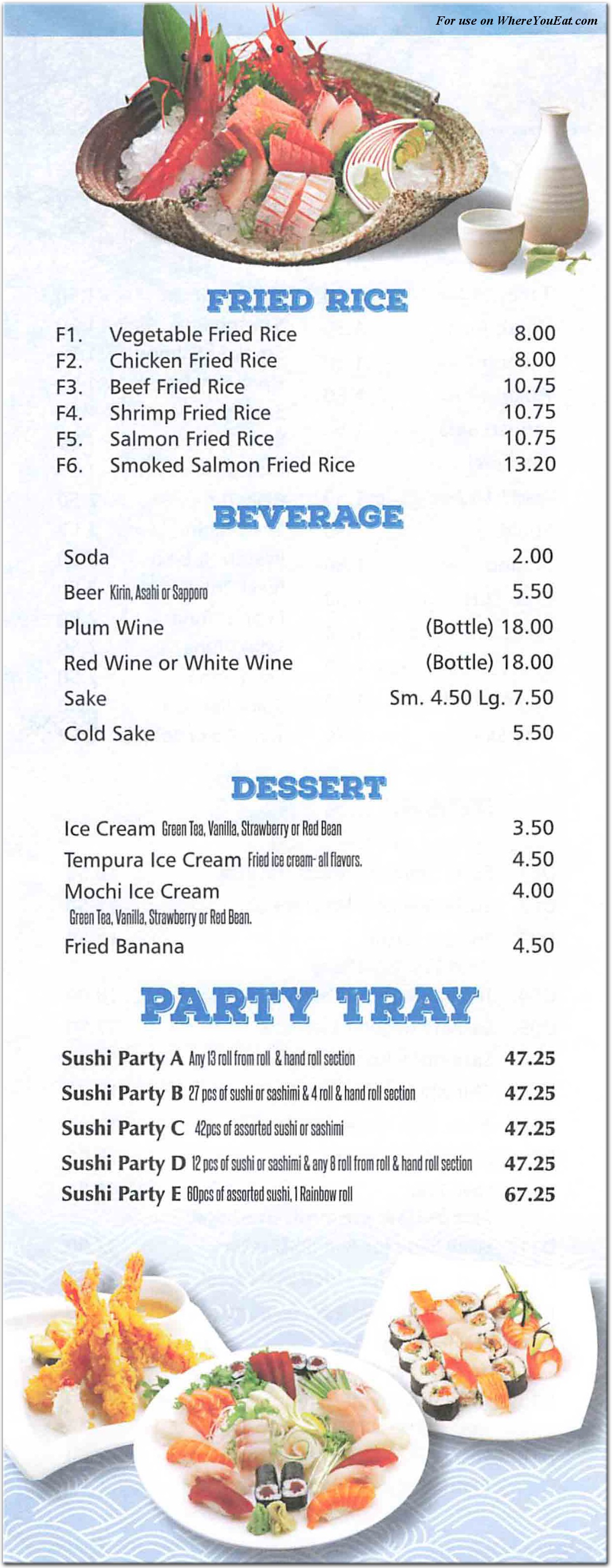 Tomo Restaurant in Queens / Menus & Photos