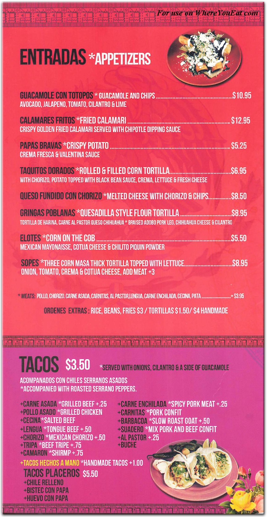 Juquila Restaurant in Queens / Menus & Photos