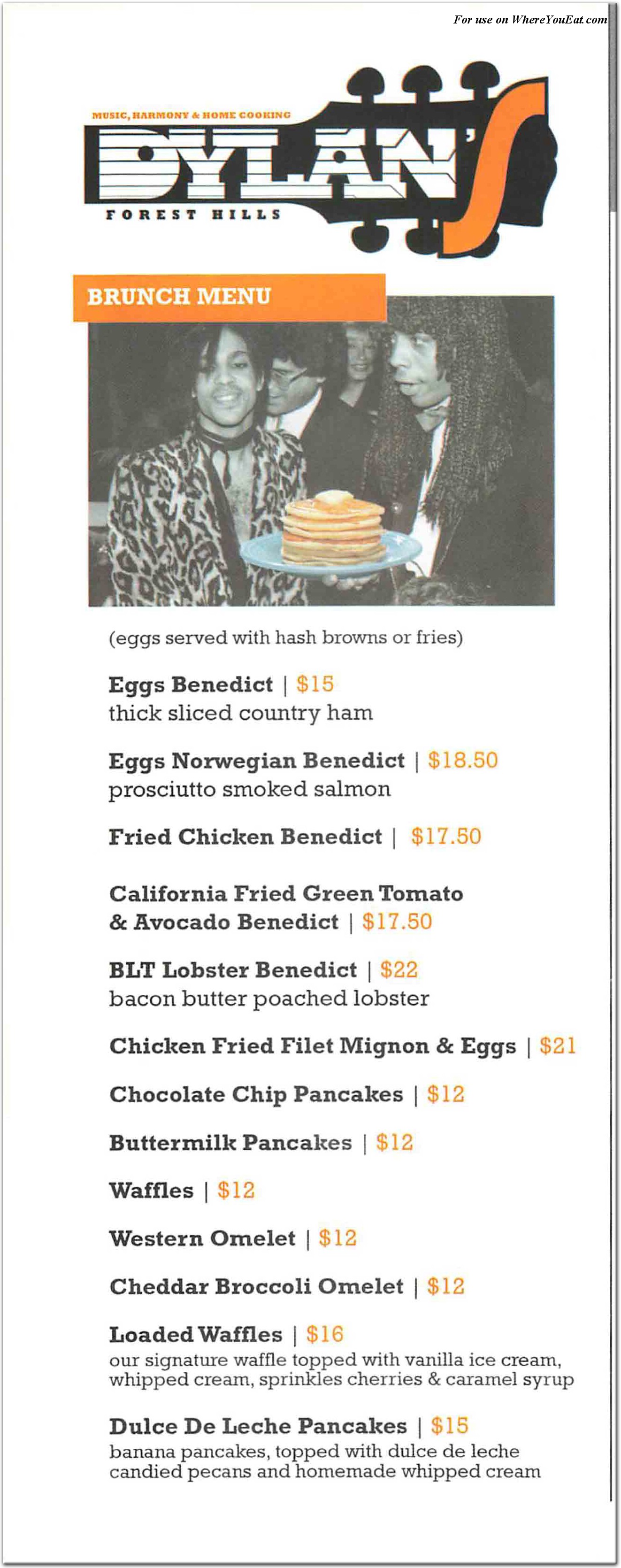 Dylan's Forest Hills Restaurant in Queens / Menus & Photos