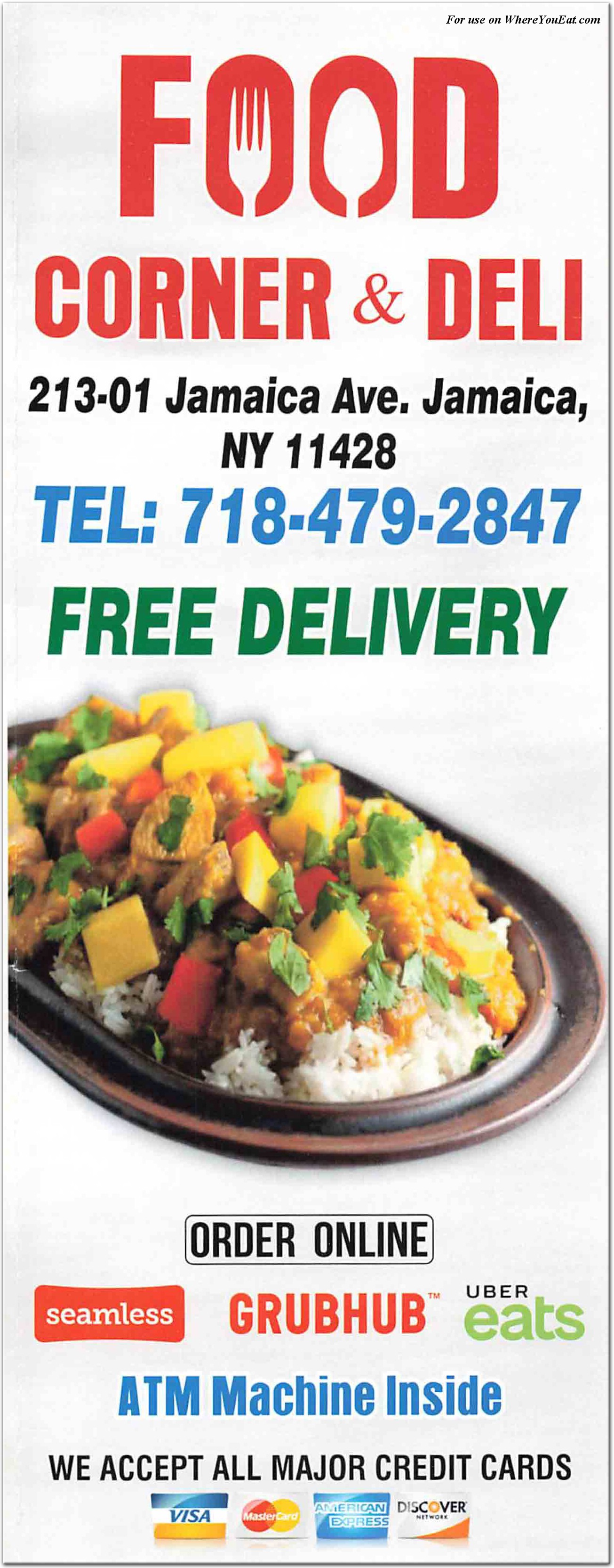 Food Corner & Deli Restaurant in Queens / Menus & Photos