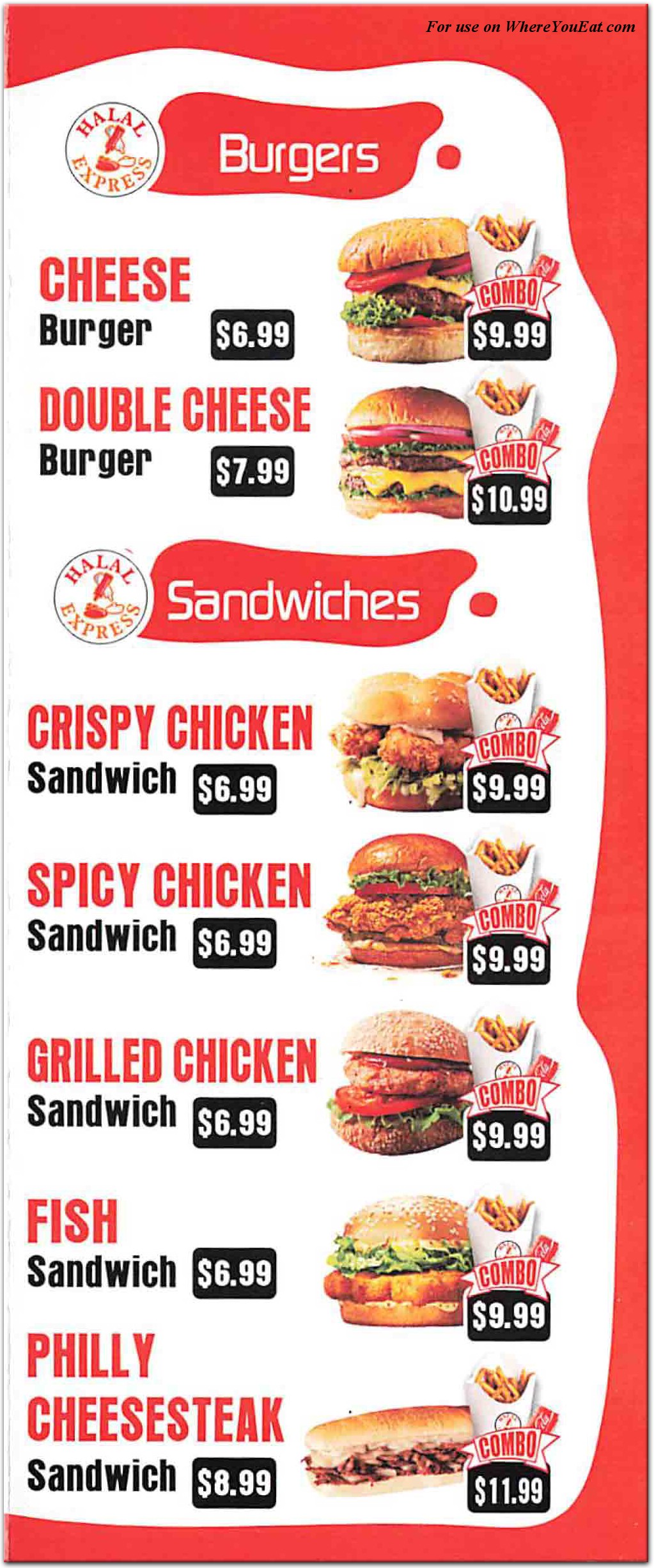 Halal Express Restaurant in Queens / Official Menus & Photos