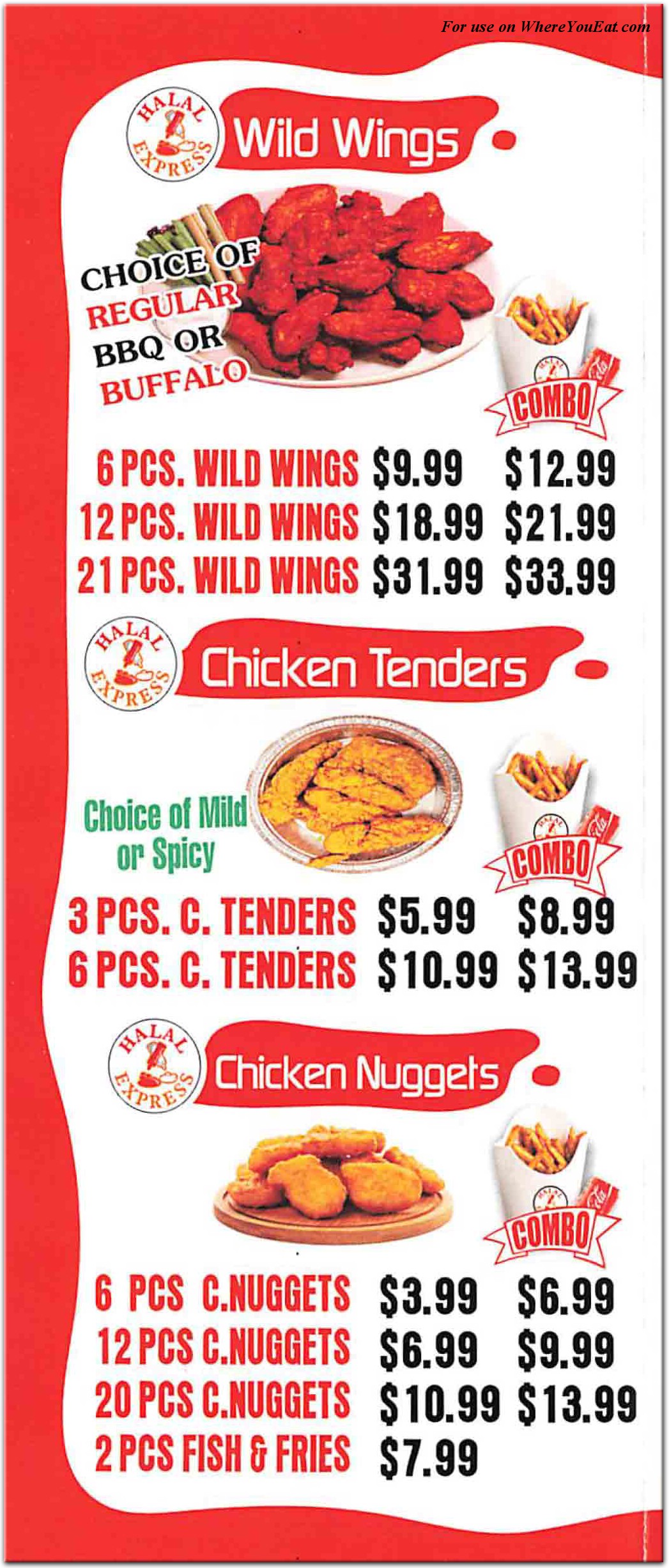 Halal Express Restaurant in Queens / Menus & Photos