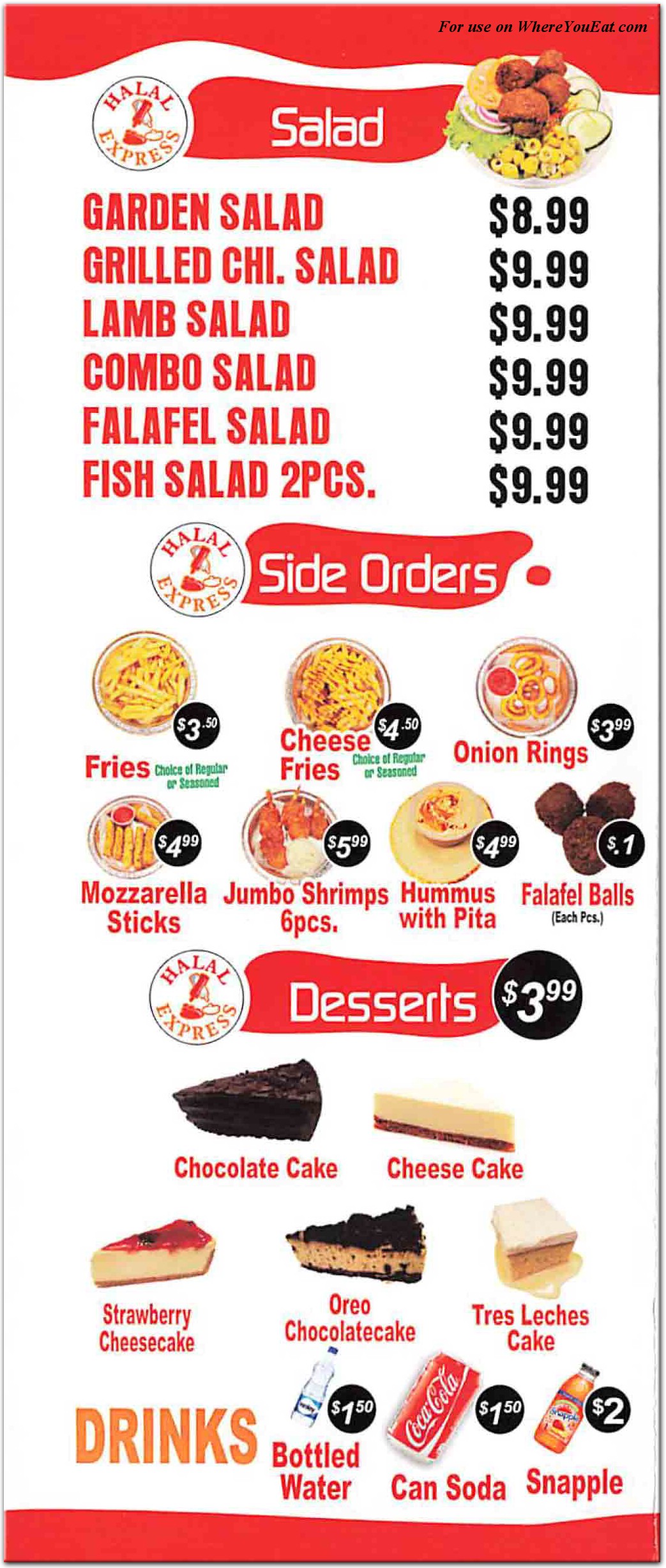 Halal Express Restaurant in Queens / Menus & Photos